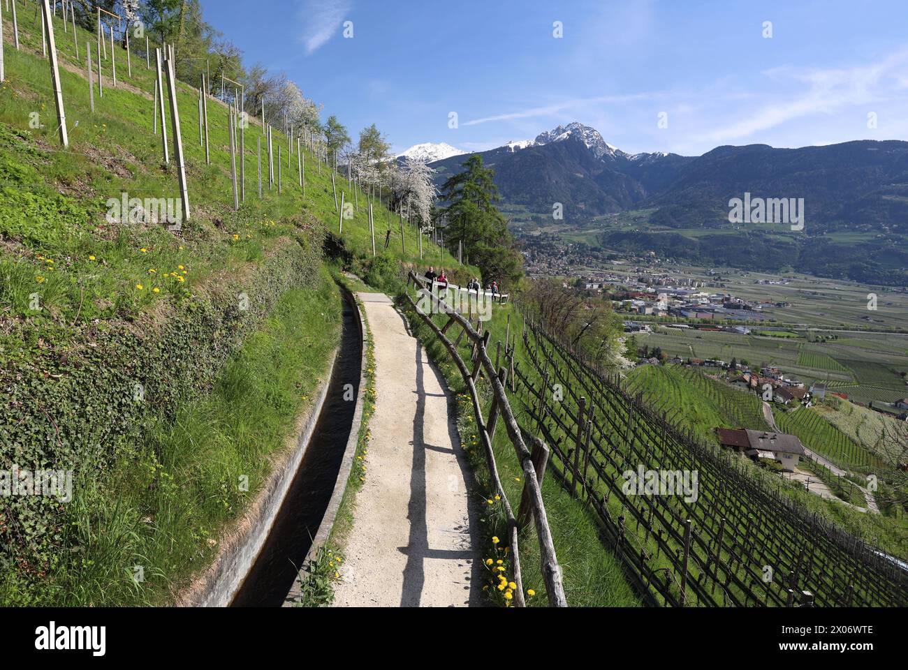 Marlinger waalweg meran hi-res stock photography and images - Alamy