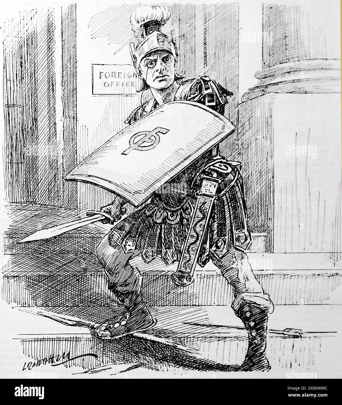 The Horatius Cocles Touch by Leonard Raven Hill, 24 December 1924 ...