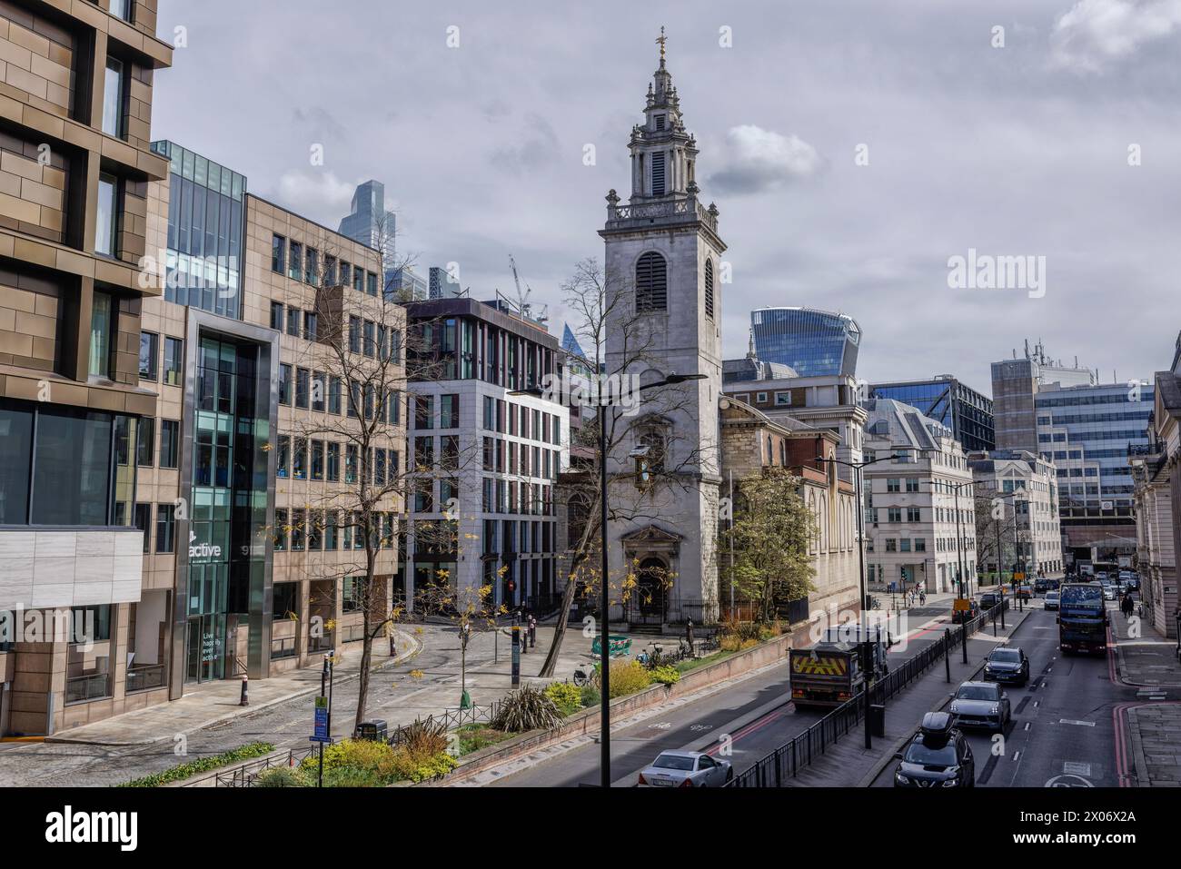 St James Garlickhythe church, Garlick Hill, by Upper Thames Street ...