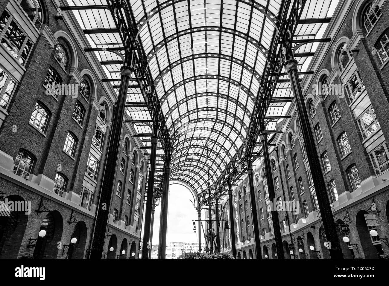 Warehouse walk Black and White Stock Photos & Images - Alamy
