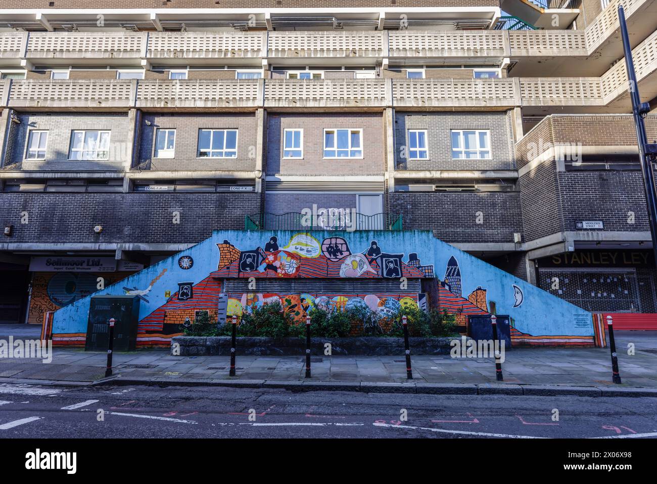 Home is my Heart mural or street art by Güneş Terkol on walls of ...