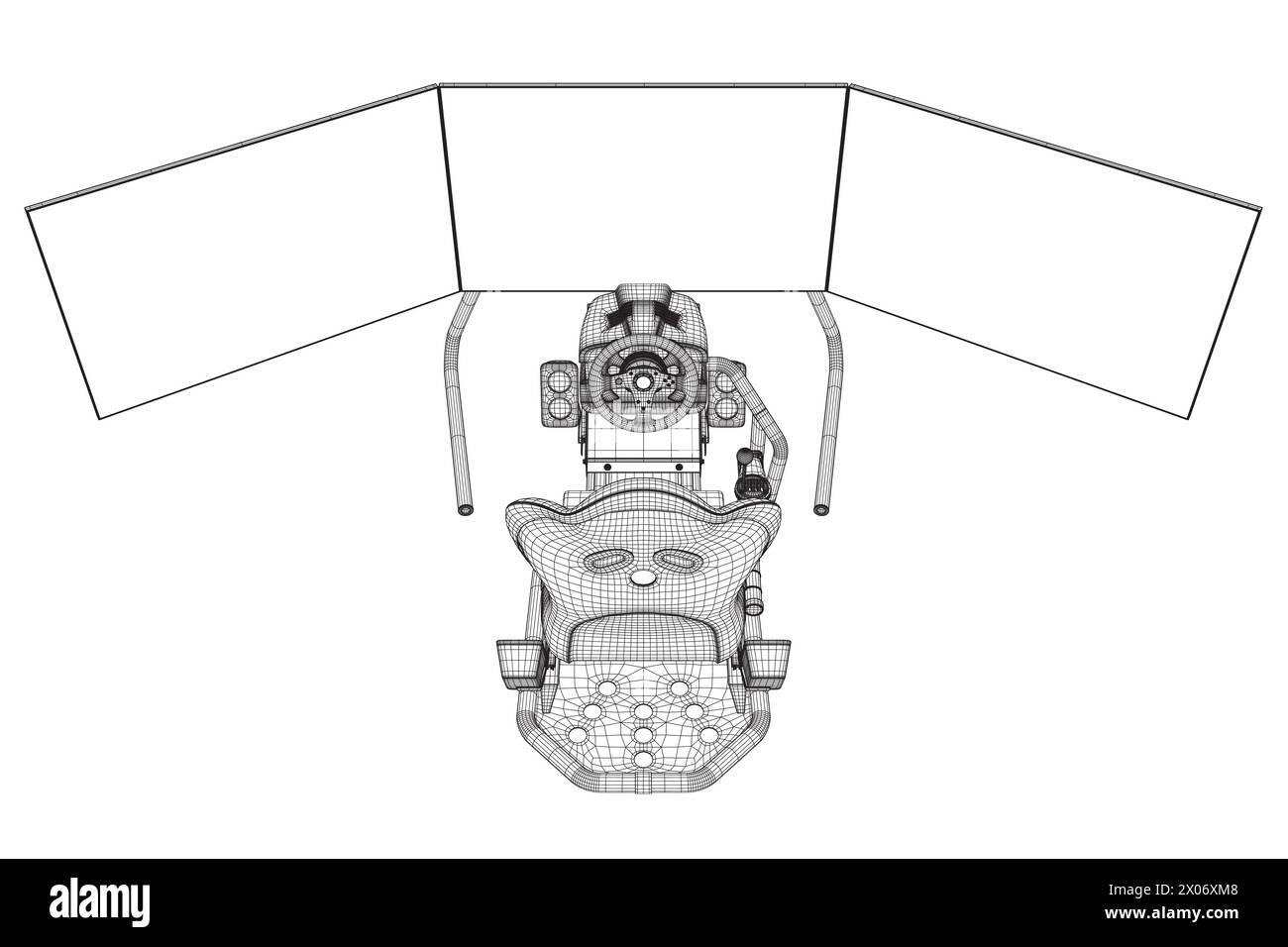 School driving 3d Stock Vector Images - Alamy