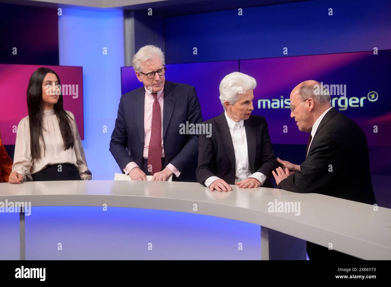 Alev DoÄüan, Theo Koll, Marie-Agnes Strack-Zimmermann und Gregor Gysi ...