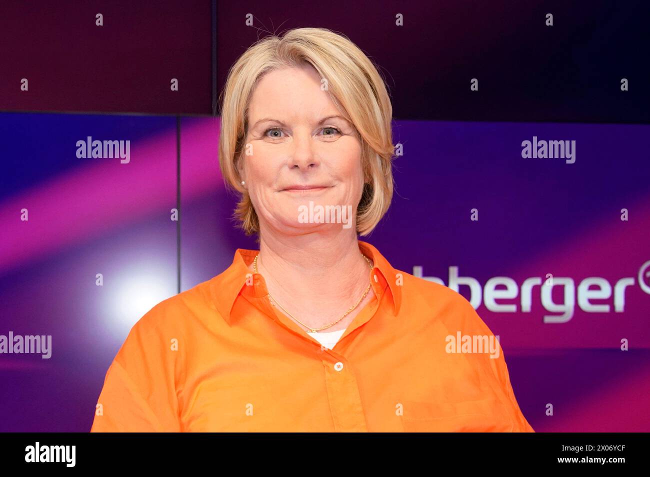 Susanne Gaschke in der ARD-Talkshow maischberger im Studio Berlin ...