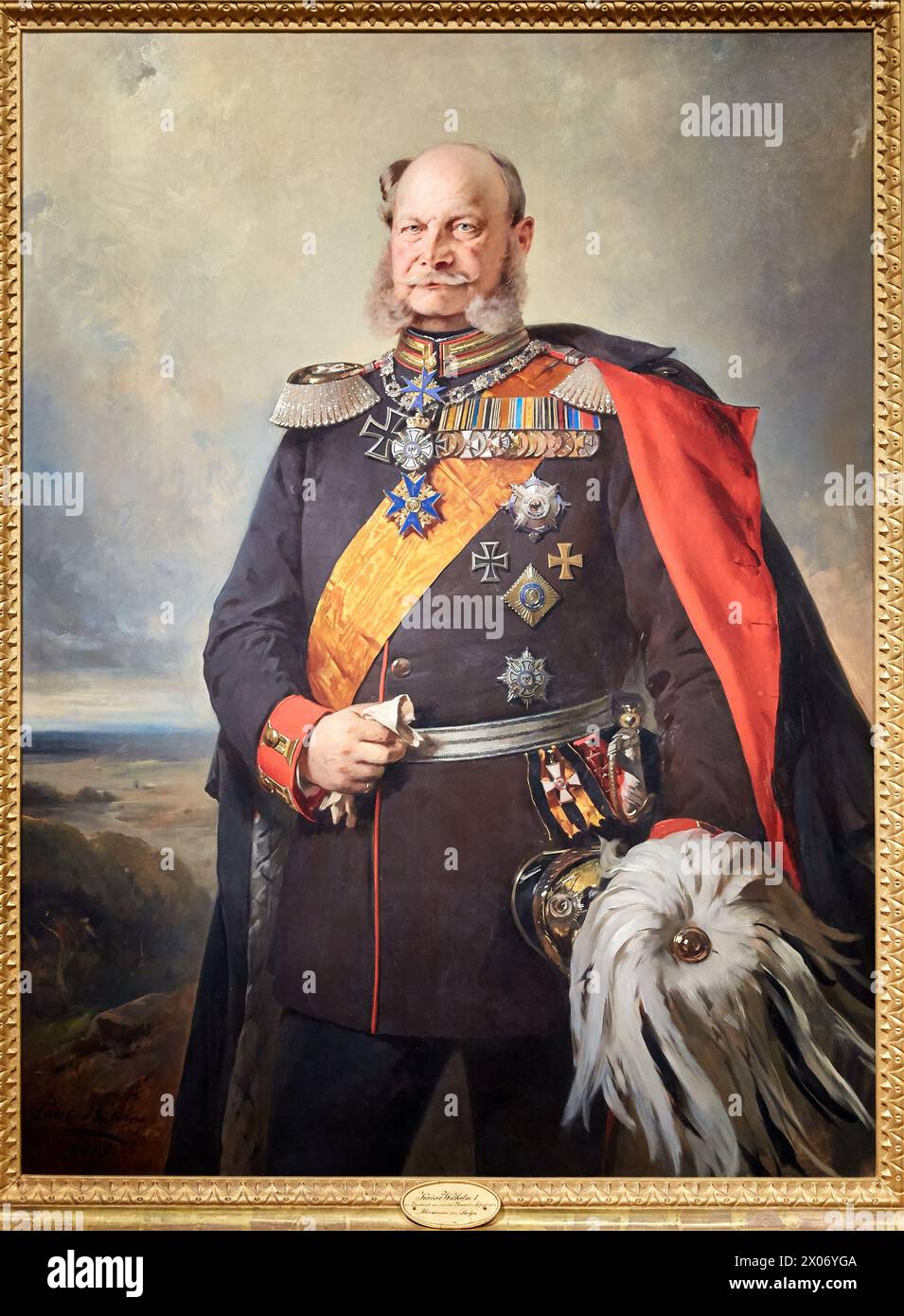 "Emperor Wilhelm I", 1879, Paul Bülow, Deutsches Historisches Museum ...