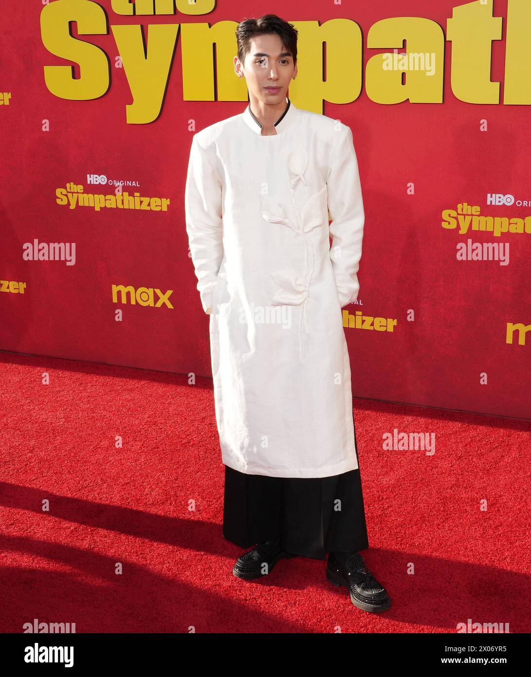 Los Angeles, USA. 09th Apr, 2024. Duc Tran Nguyen aka Plastique Tiara arrives at the HBO ...