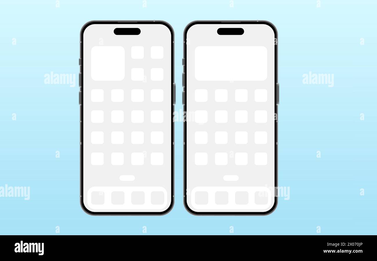 Phone mockup, Smatphone temlate, Telephone app mock, Mobile shape ...