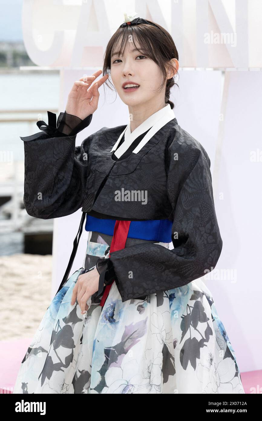 Cannes, France. 10th Apr, 2024. Lee Lu-da attends the Rinza Noodle ...