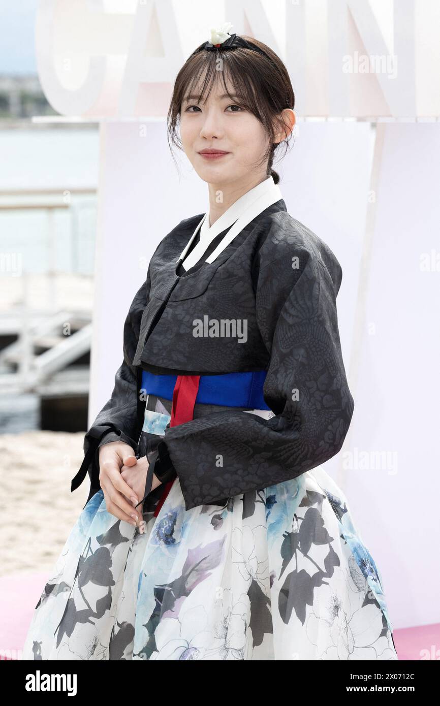 Cannes, France. 10th Apr, 2024. Lee Lu-da attends the Rinza Noodle ...