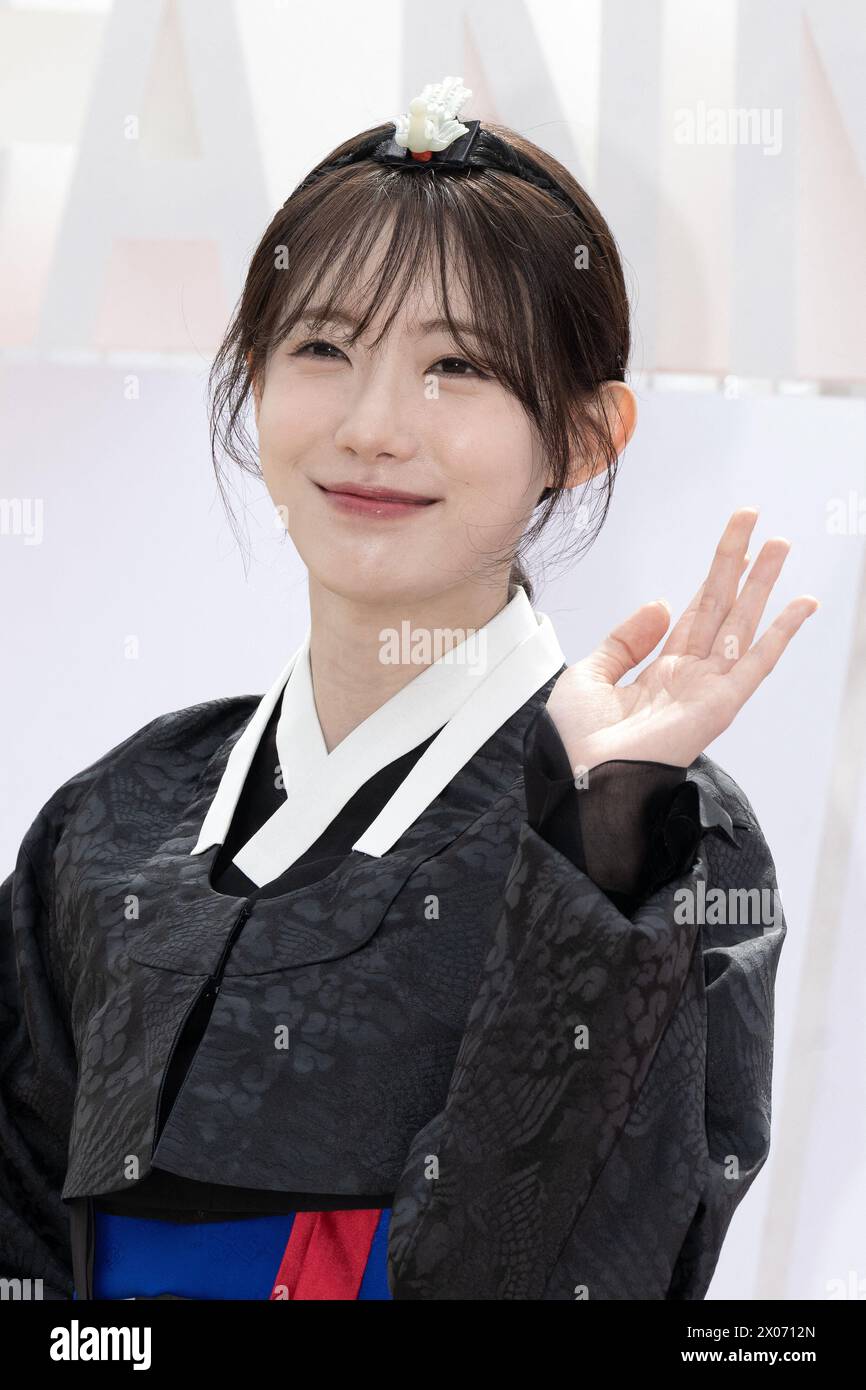 Cannes, France. 10th Apr, 2024. Lee Lu-da attends the Rinza Noodle ...