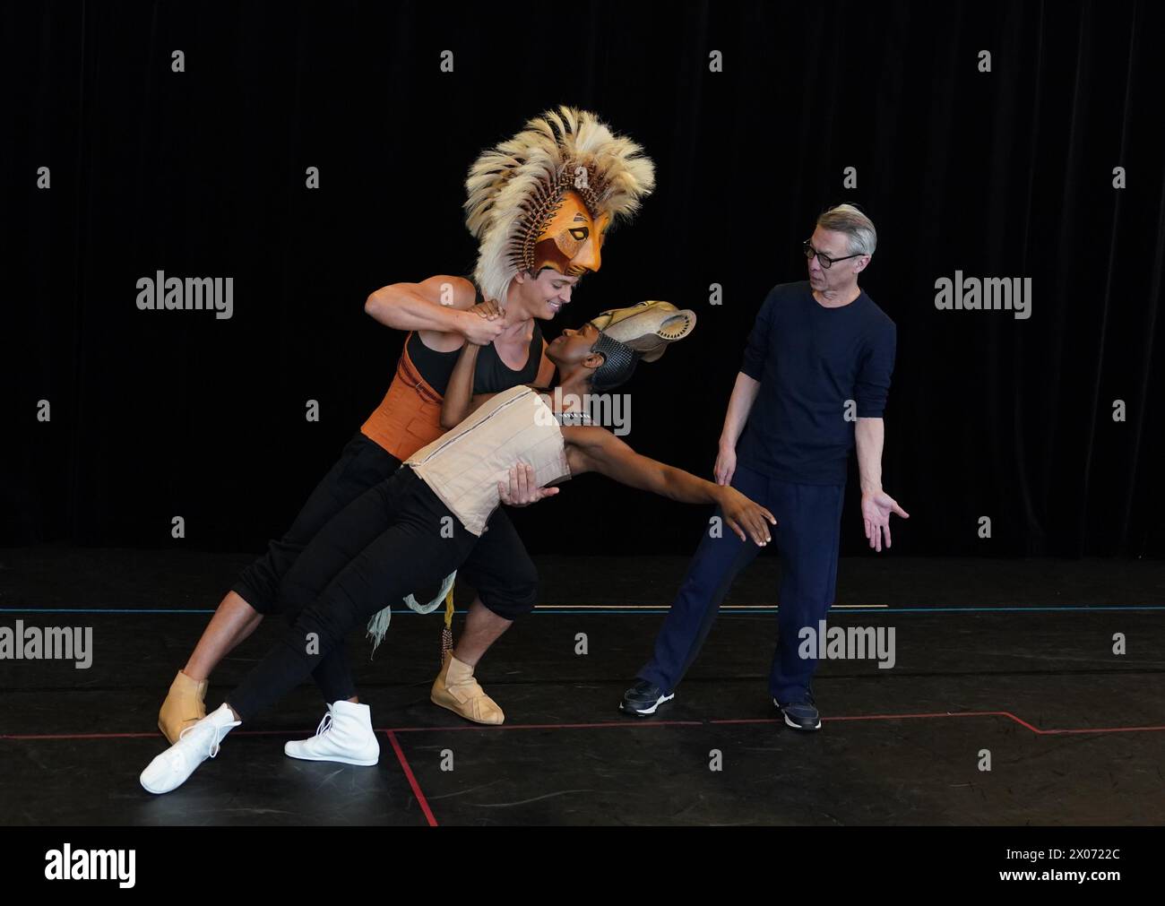 Hamburg, Germany. 10th Apr, 2024. Musical actress Nokwanda Khuzwayo ...