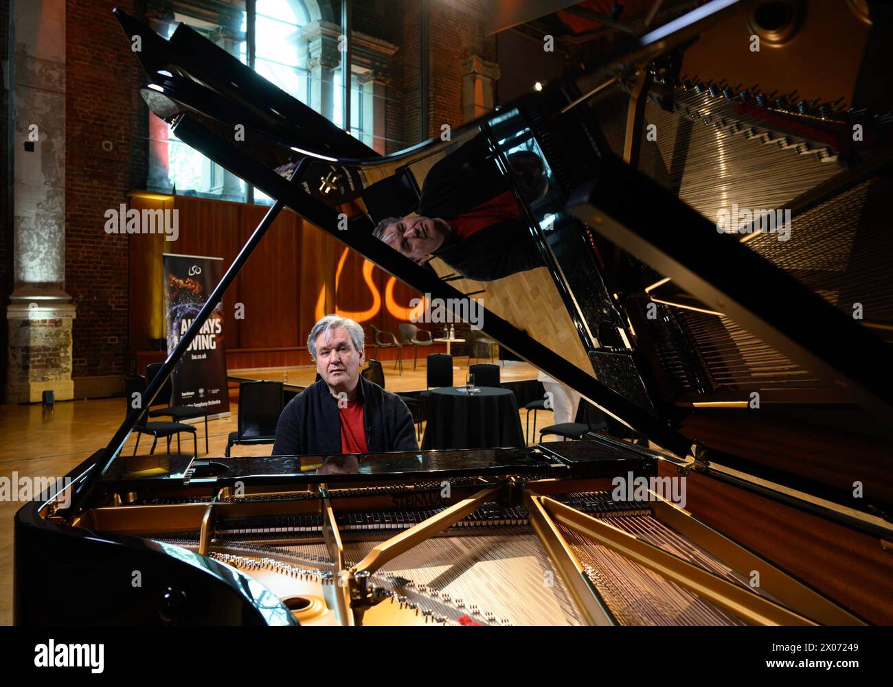 EDITORIAL USE ONLY Sir Antonio Pappano, Chief Conductor of the LSO ...