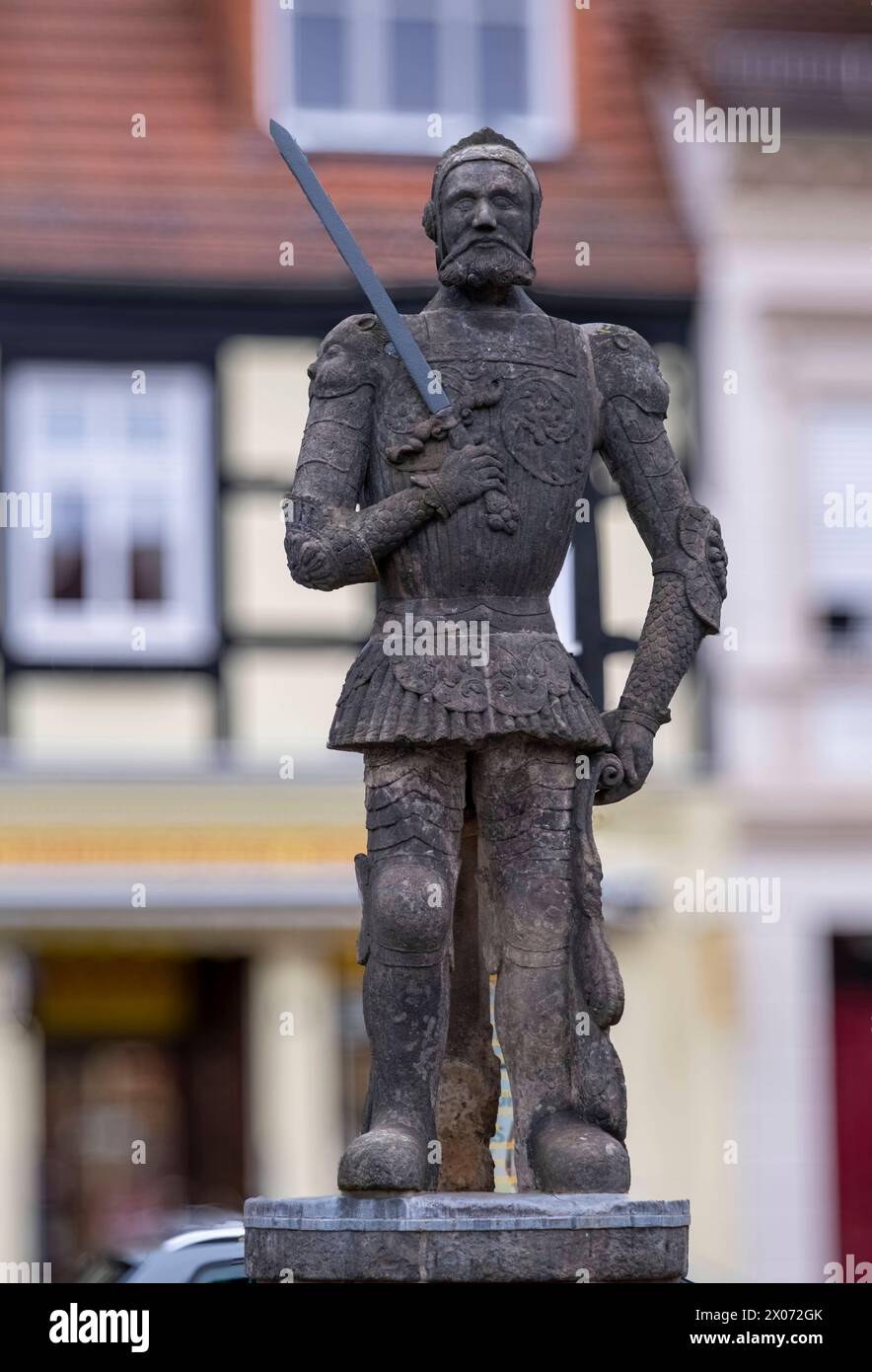 Perleberger Roland auf dem Großen Markt Perleberg Brandenburg ...