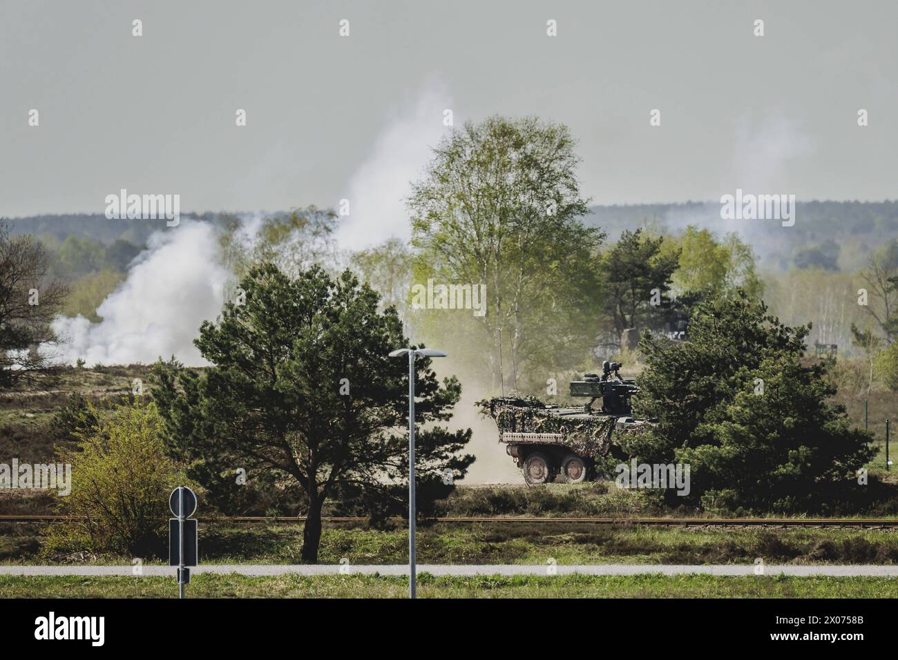 Pandur II 8x8 der tschechischen Armee, aufgenommen im Rahmen einer ...