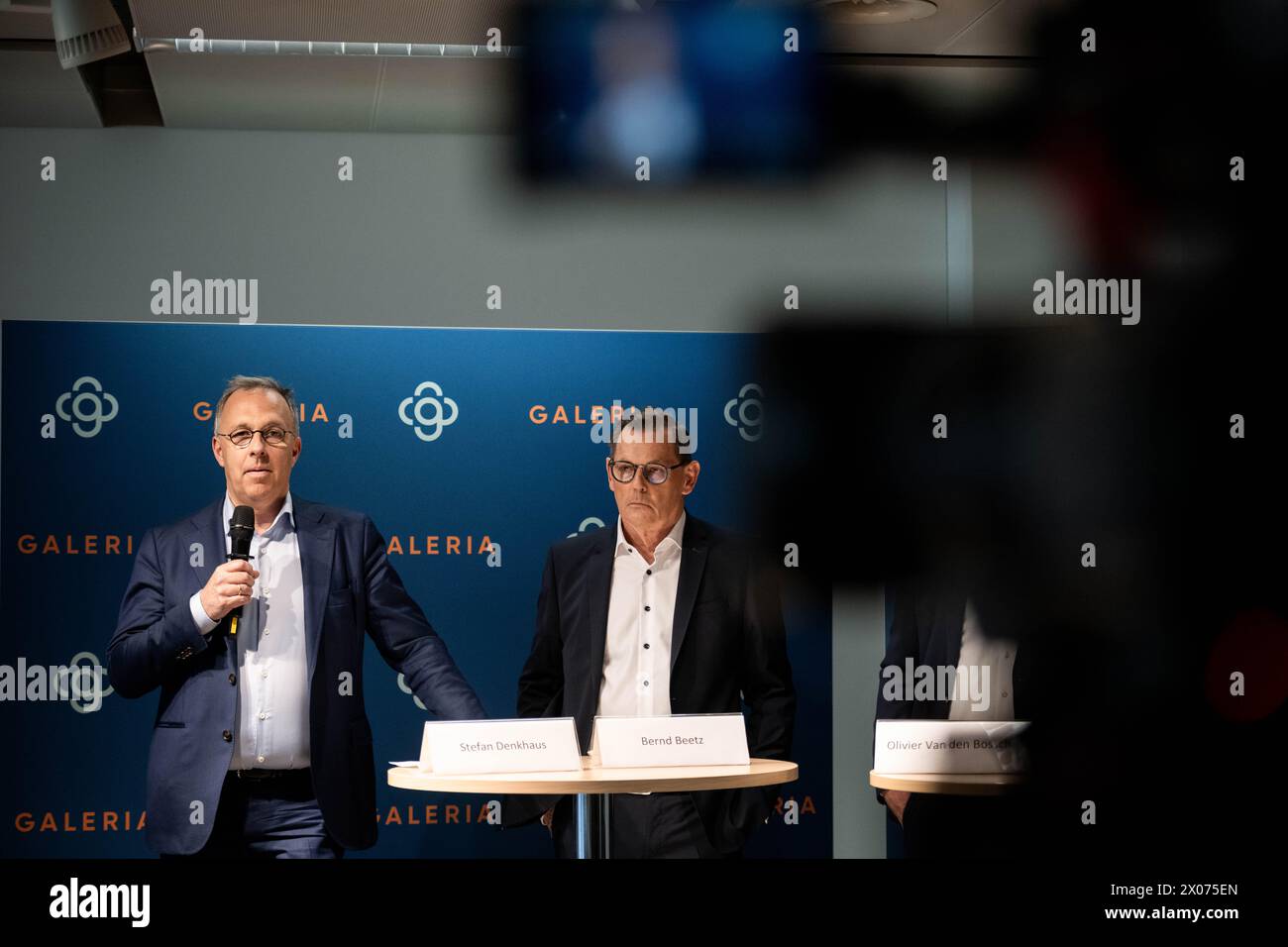 Essen, Germany. 10th Apr, 2024. Insolvency administrator Stefan ...