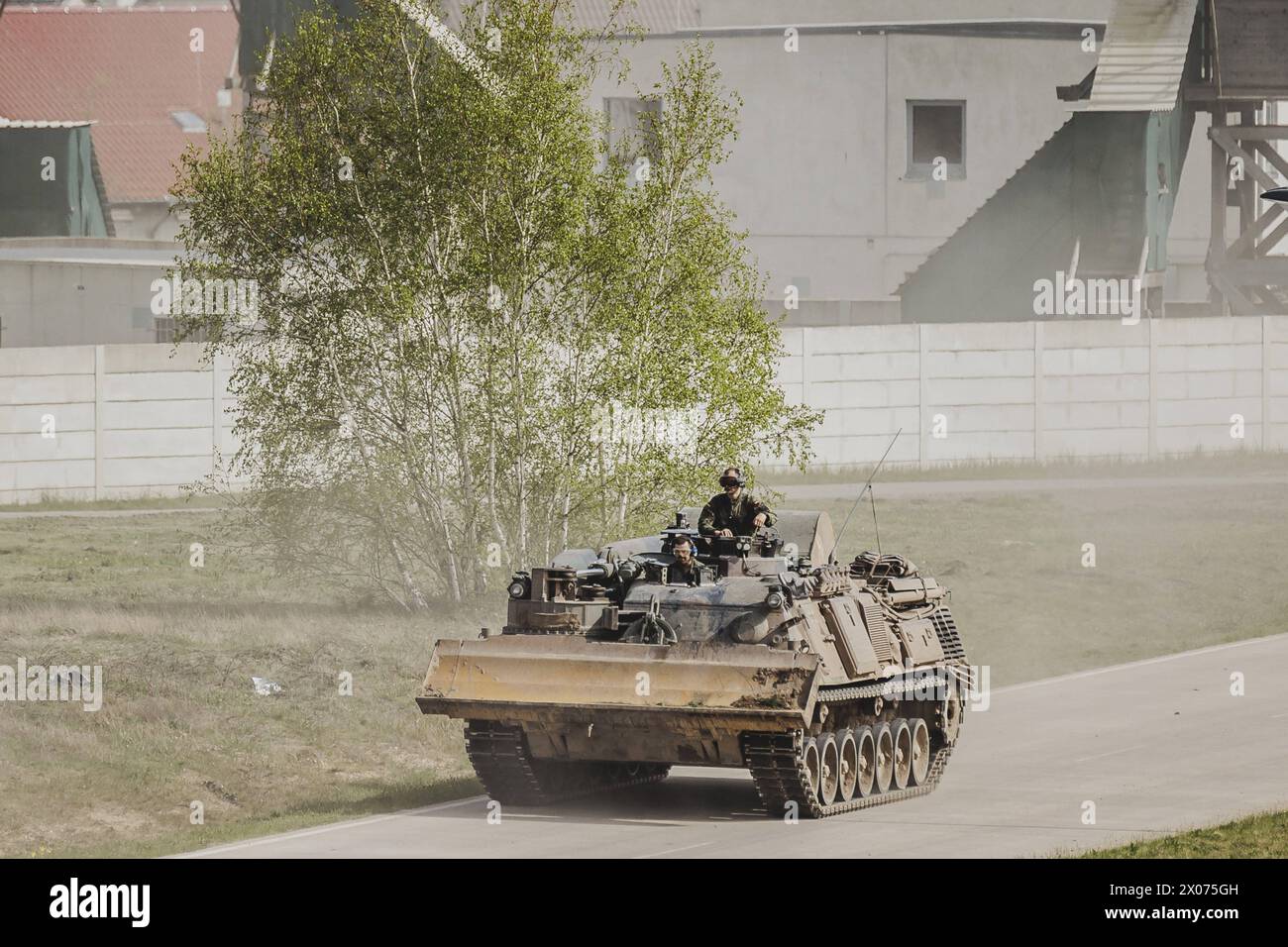 Pionierpanzer Dachs, aufgenommen im Rahmen einer Uebung der Bundeswehr ...