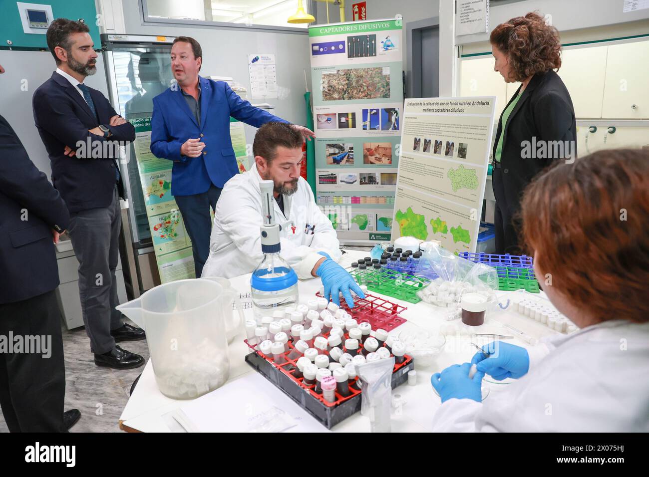 The Minister of Sustainability, Environment and Blue Economy, Ramón ...