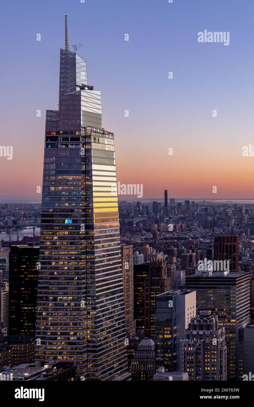 One vanderbilt place aerial hi-res stock photography and images - Alamy
