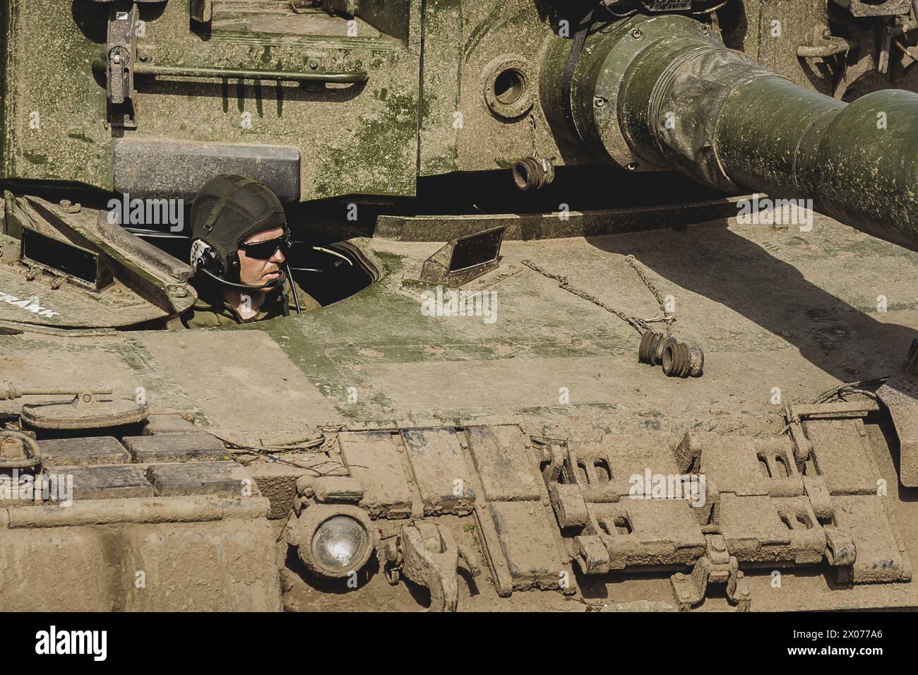 Leopard 2 A4 des norwegischen Telemark Battalion, aufgenommen im Rahmen ...