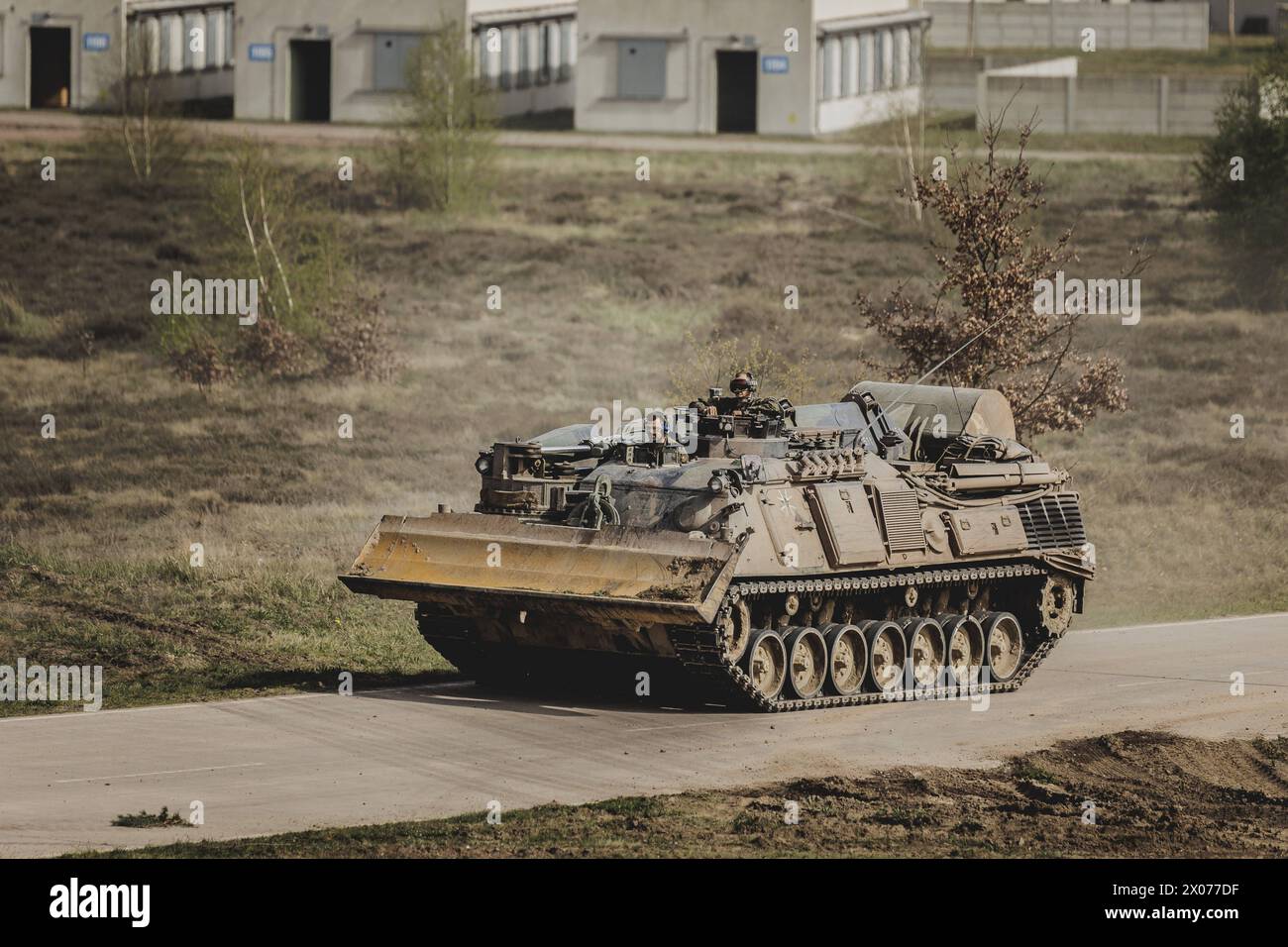 Pionierpanzer Dachs, aufgenommen im Rahmen einer Uebung der Bundeswehr ...