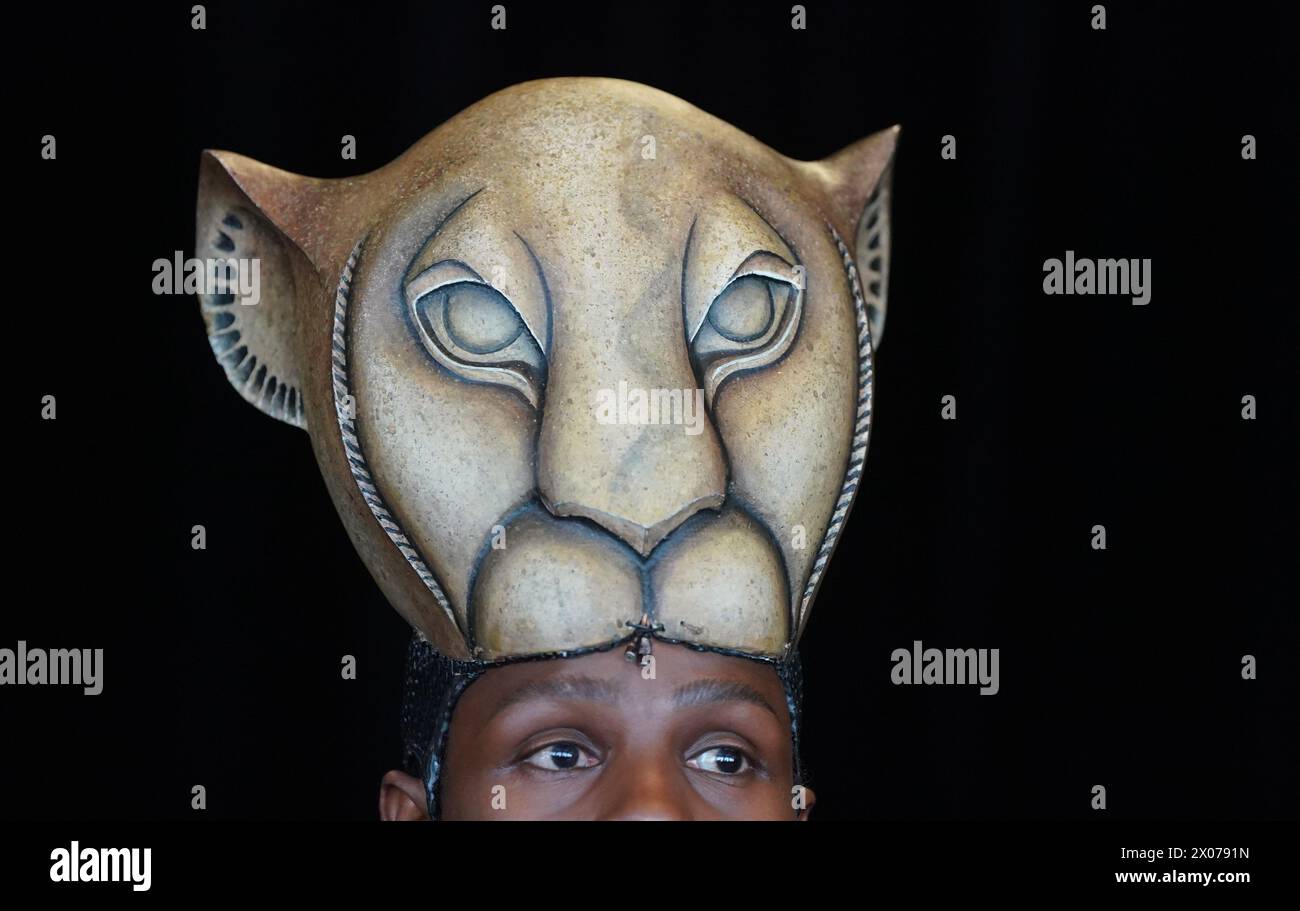 Hamburg, Germany. 10th Apr, 2024. Musical actress Nokwanda Khuzwayo as ...