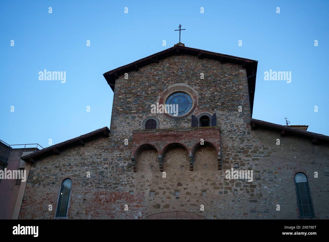 Historic buildings of Signa, Florence province, Tuscany, Italy, at ...