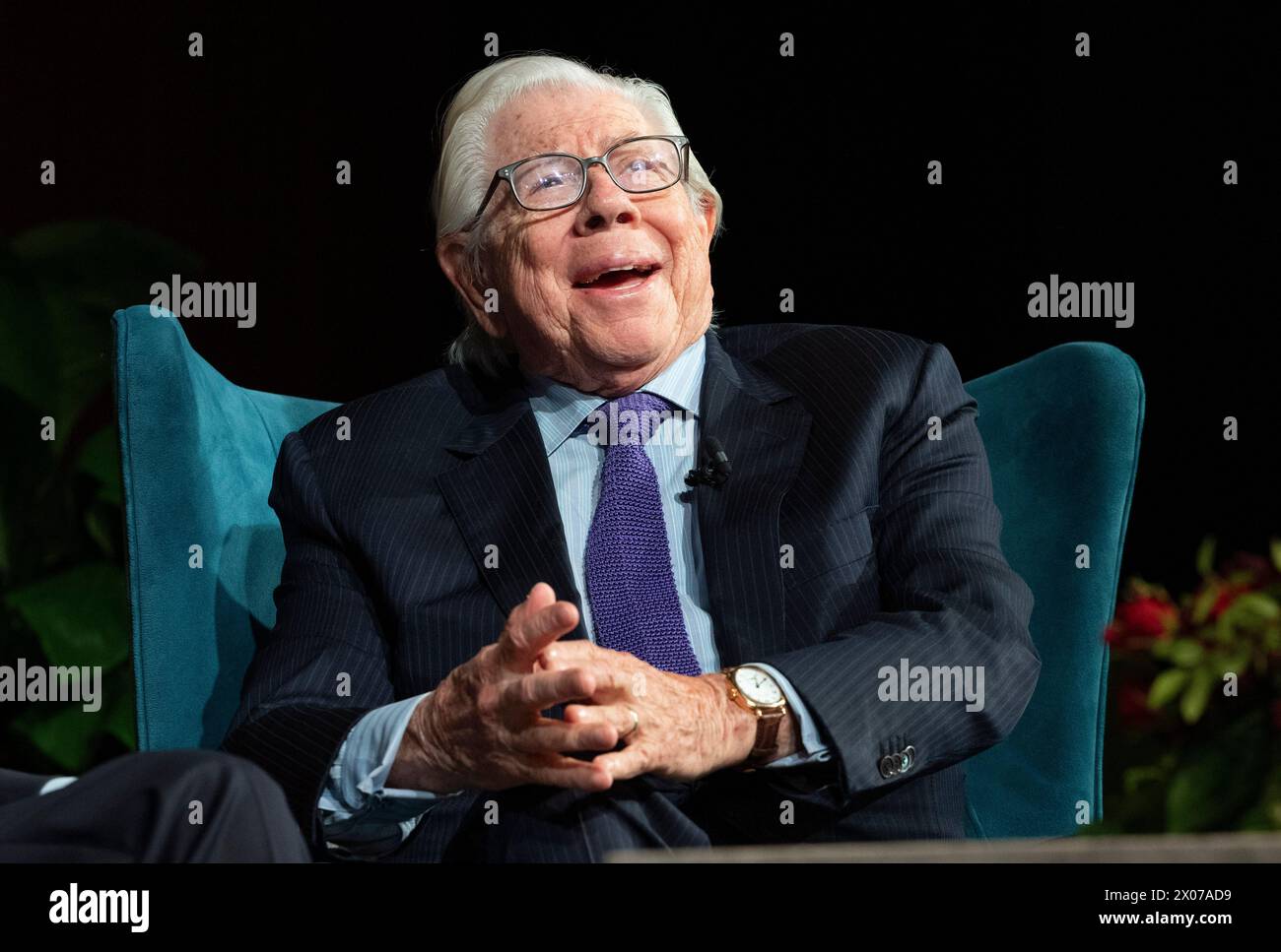 Austin Texas USA, April 9 2024: Legendary former Washington Post ...