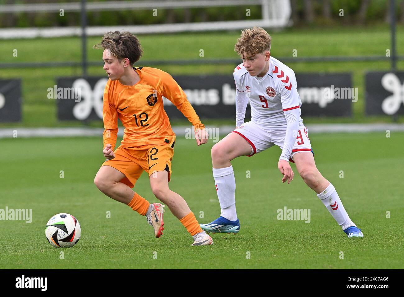 Max Jensen (8) and Scott Jansen (11)of The Netherlands pictured during ...