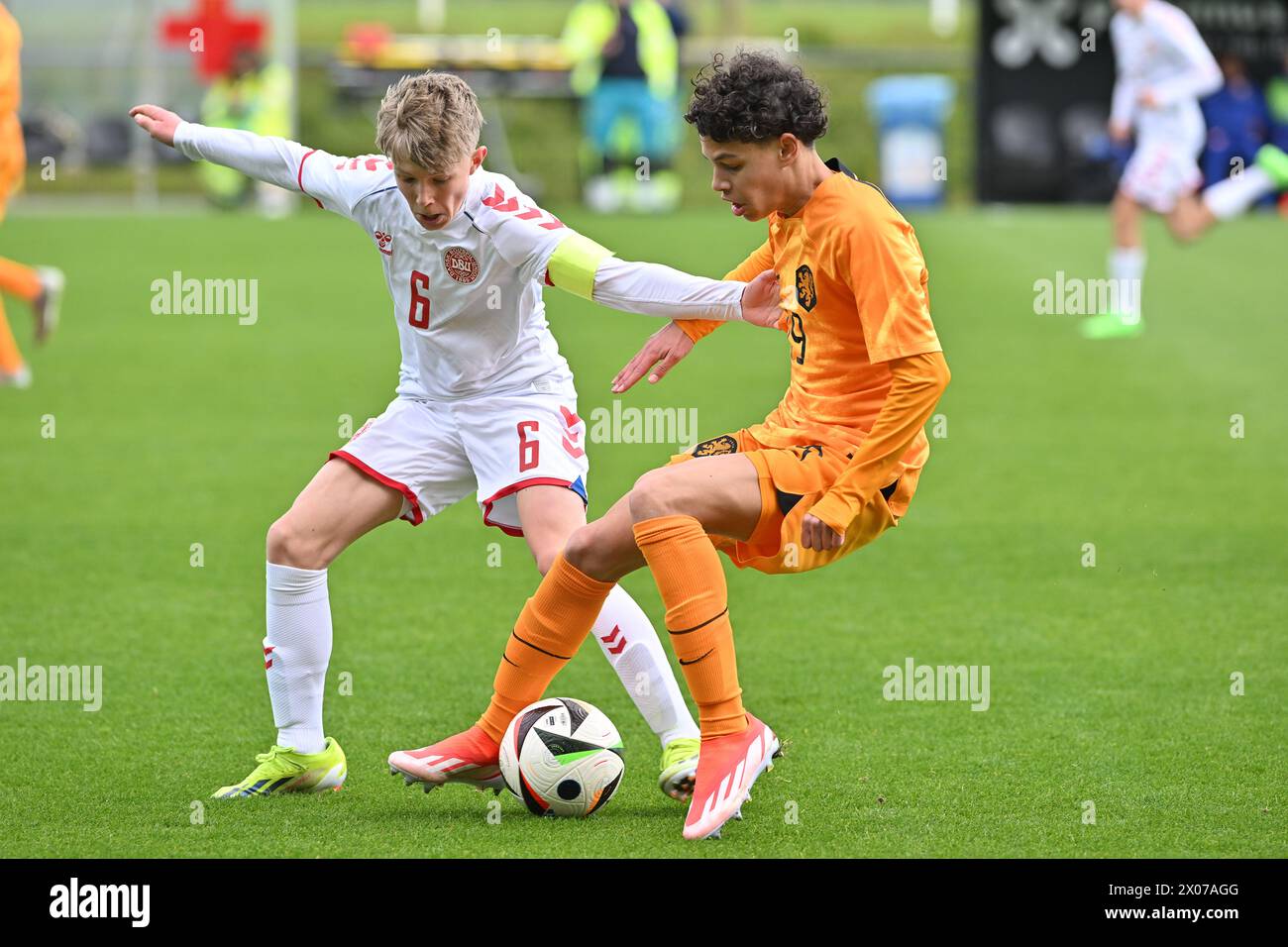 Tubize, Belgium. 09th Apr, 2024. Jason Inocencio (19)of The Netherlands ...