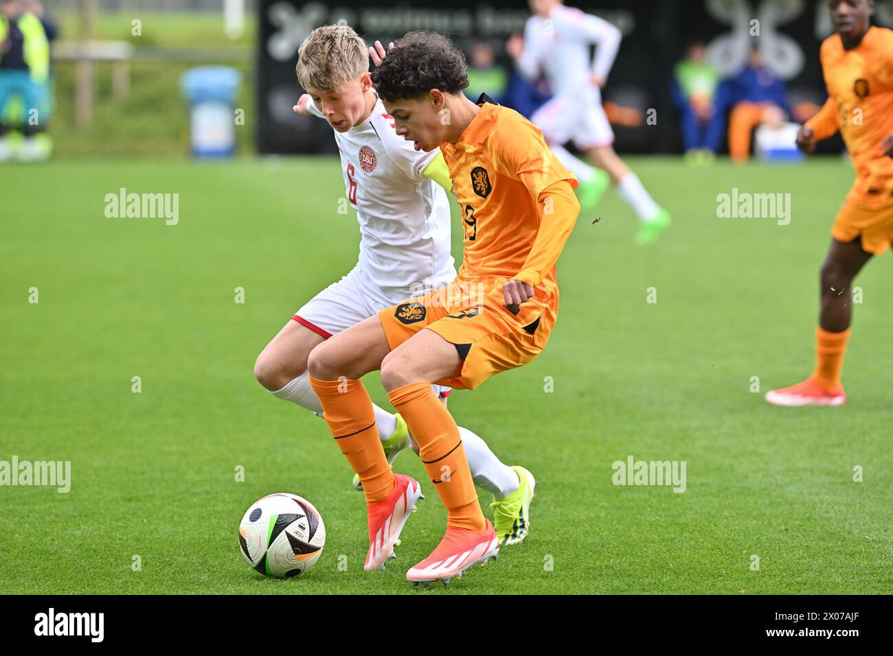 Tubize, Belgium. 09th Apr, 2024. Jason Inocencio (19)of The Netherlands ...