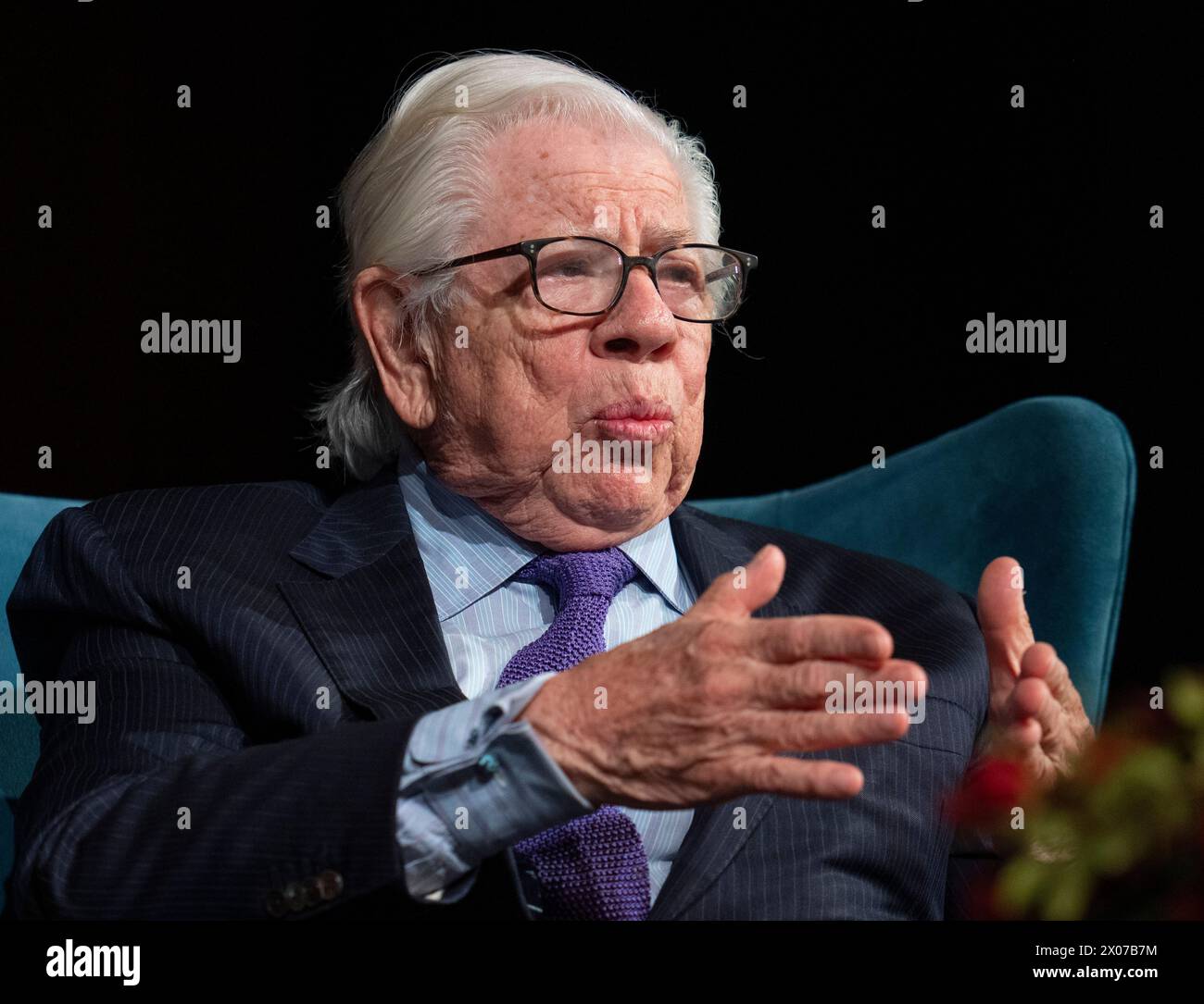Austin Texas USA, April 9 2024: Legendary former Washington Post ...