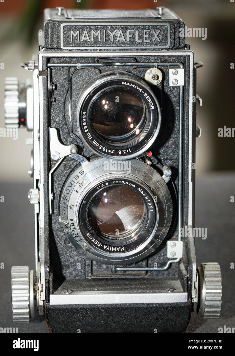 Old analog camera with matrix Stock Photo - Alamy