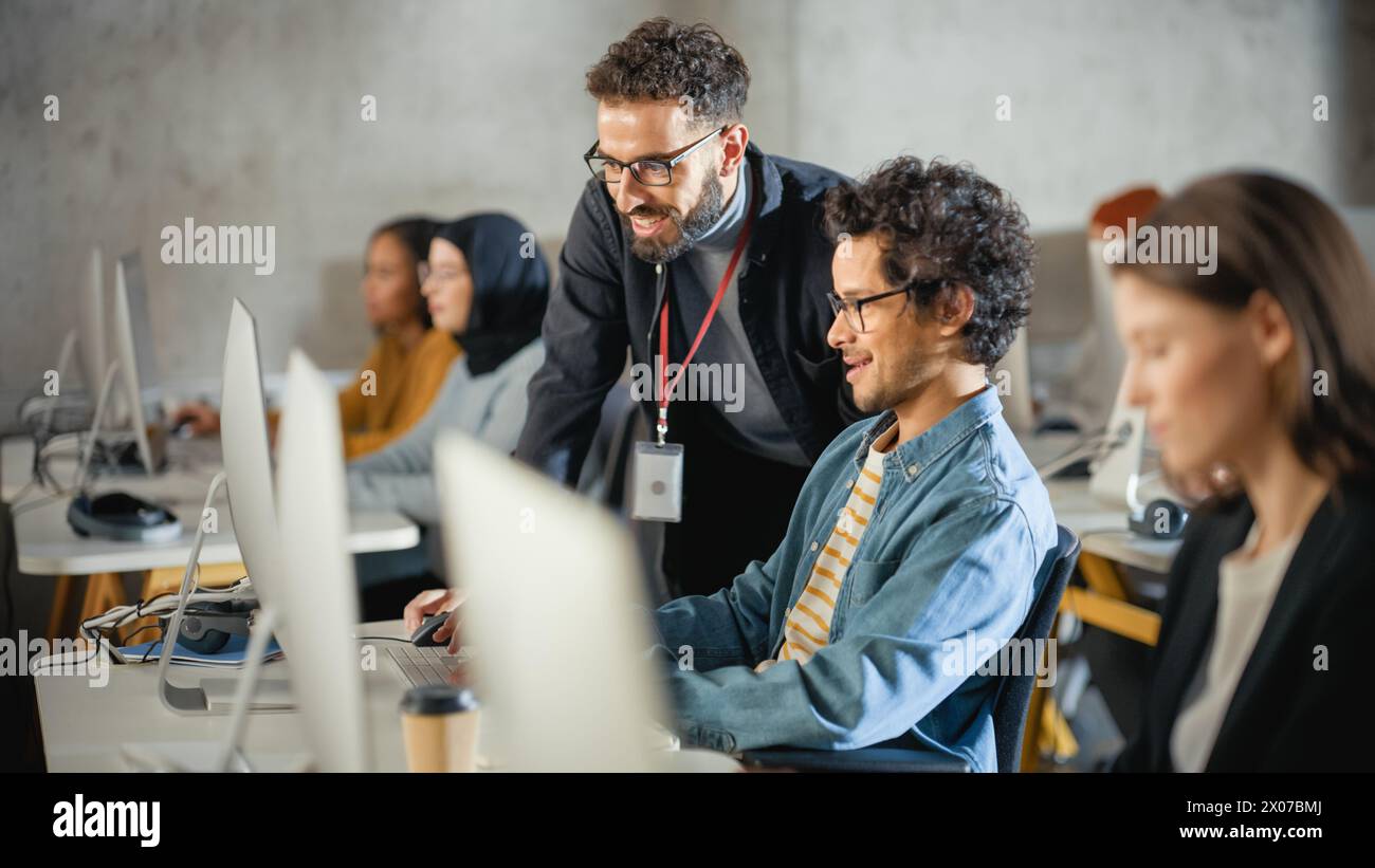 Black school teacher giving online hi-res stock photography and images ...