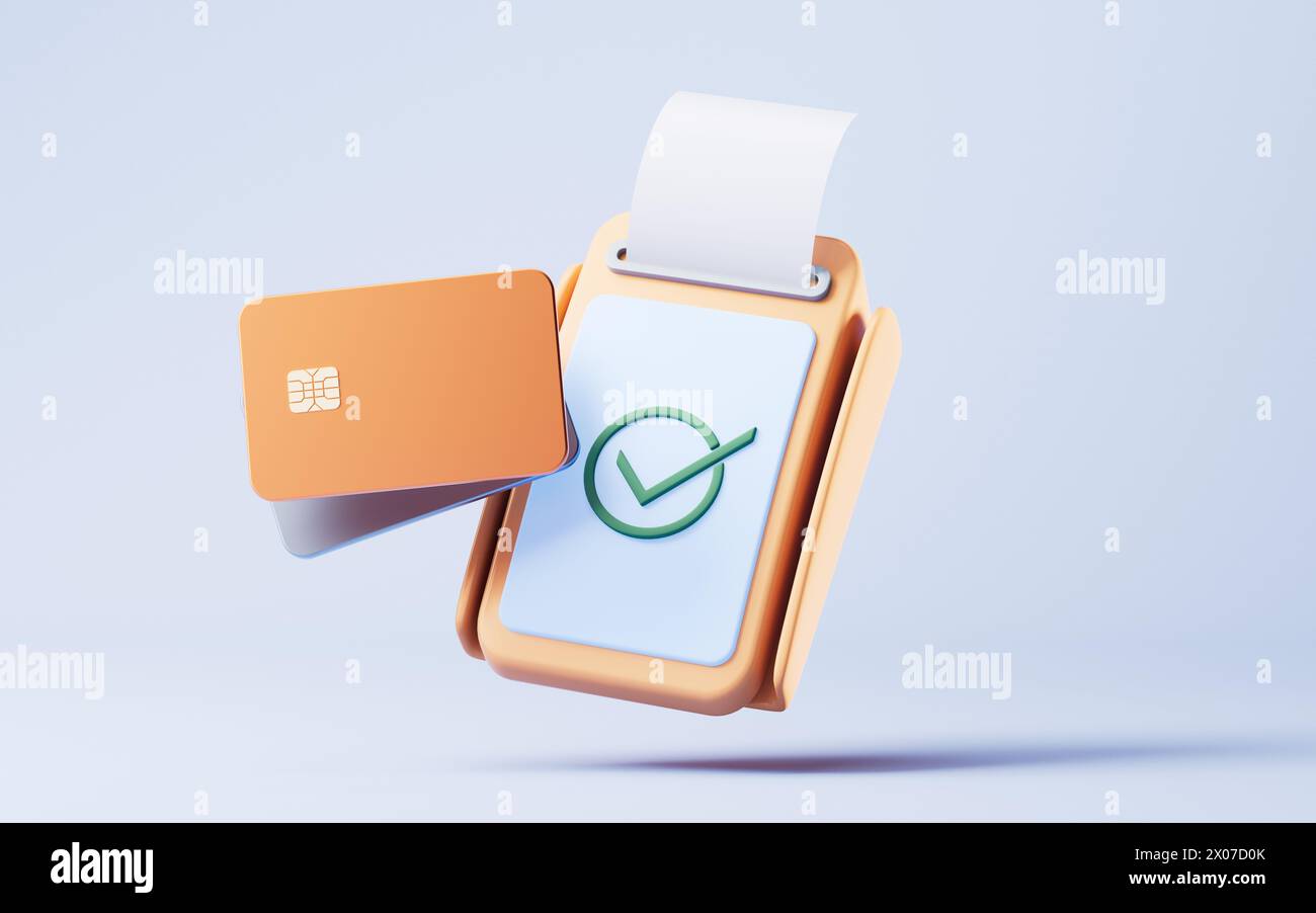 Cartoon illustration credit card paying hi-res stock photography and ...