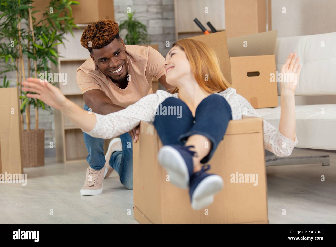 Buyers cardboard hi-res stock photography and images - Alamy