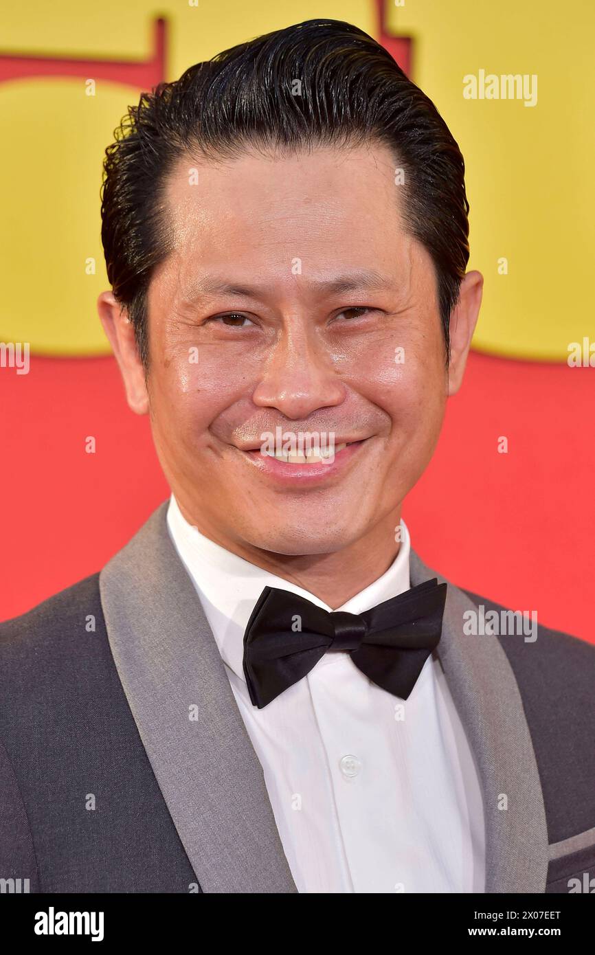 Tien Pham bei der Premiere der HBO-Miniserie The Sympathizer im Paramount Theater. Los Angeles ...