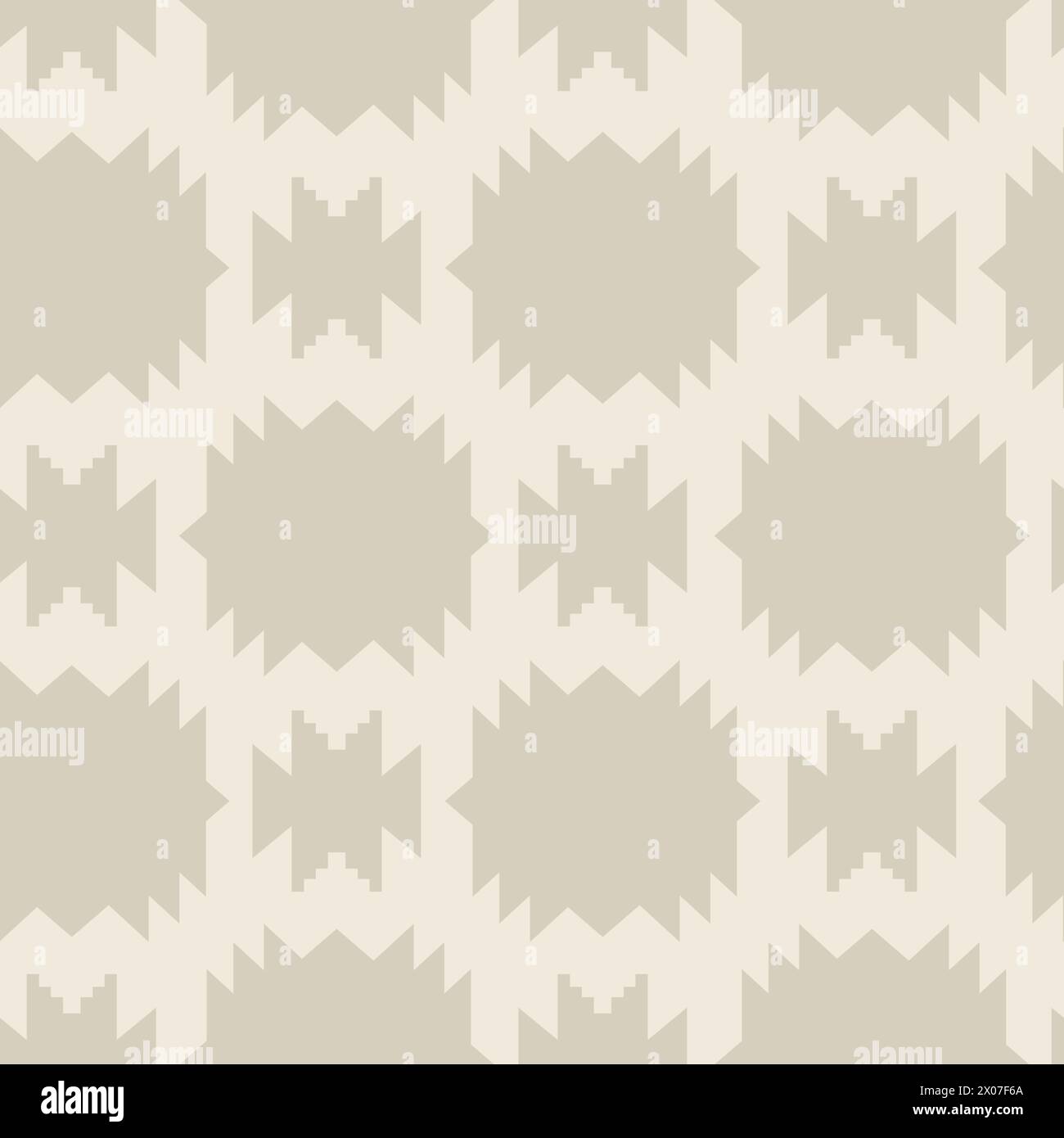 Tribal Southwestern Navajo Folk Seamless Pattern Stock Vector Image ...