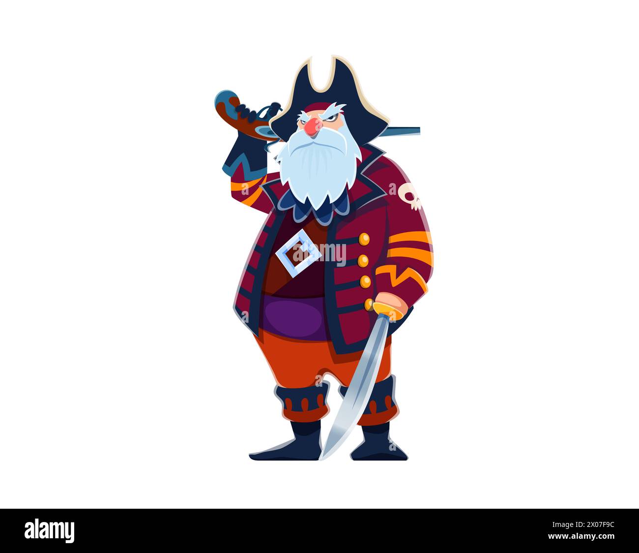 Cartoon angry old man in hi-res stock photography and images - Alamy