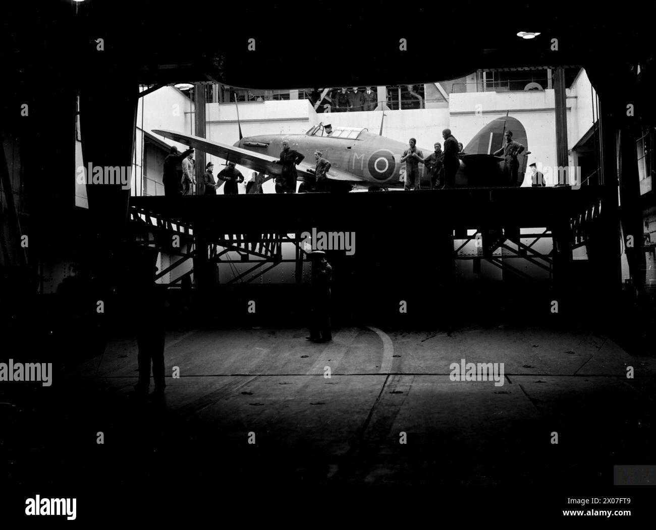 THE FLEET AIR ARM ON BOARD THE BRITISH CARRIER HMS ARGUS. 15, 16, AND ...