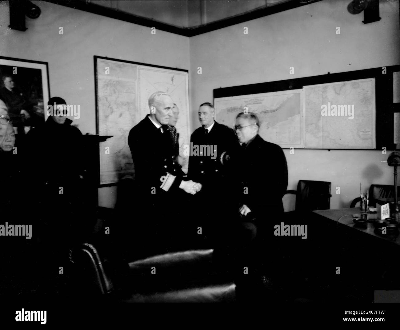 CHINESE GOODWILL MISSION VISITS LIVERPOOL. 20 DECEMBER 1943, THE ...