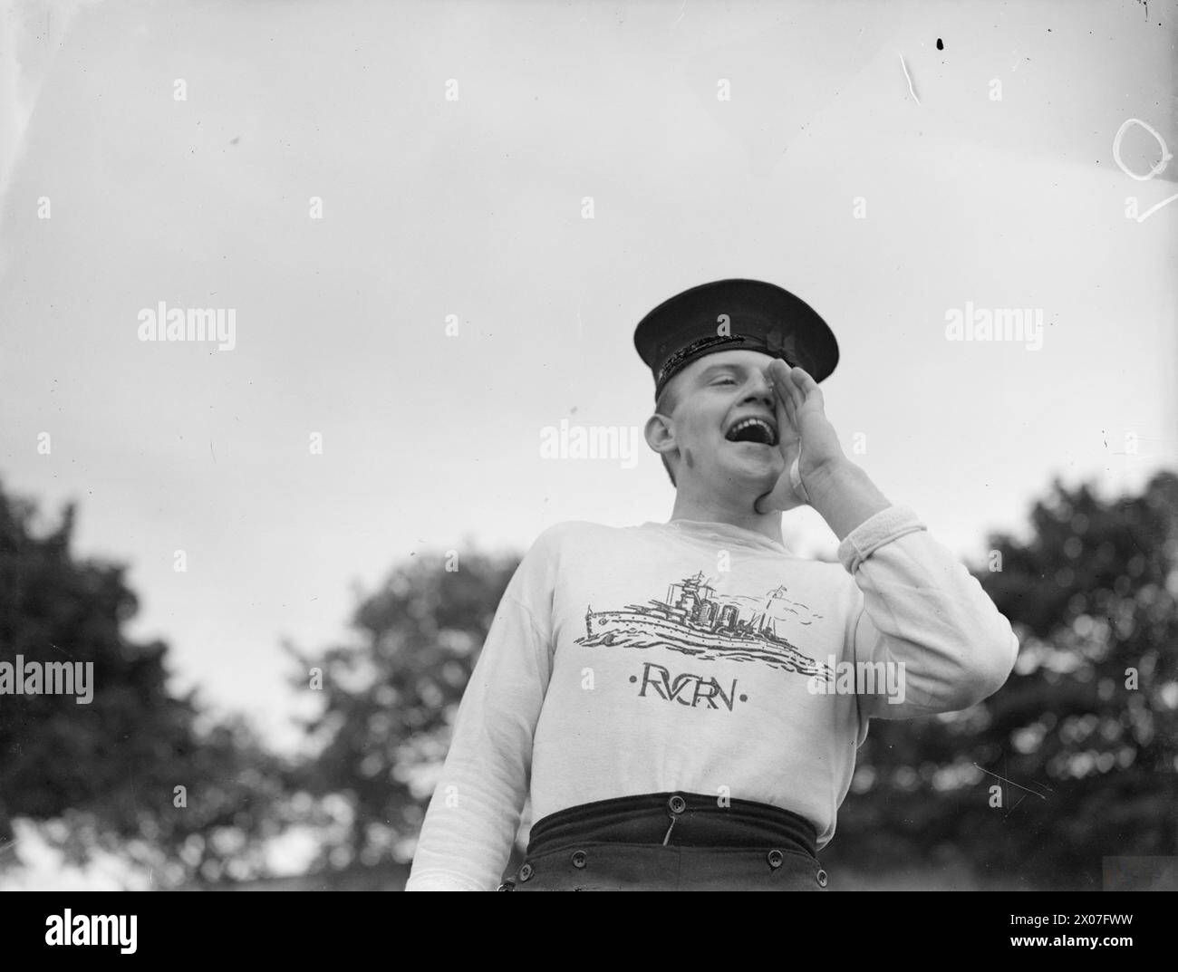 THE CANADIAN NAVY AT PLAY. 11 JUNE 1943, GREENOCK. SPORTS DAY AT HMCS ...