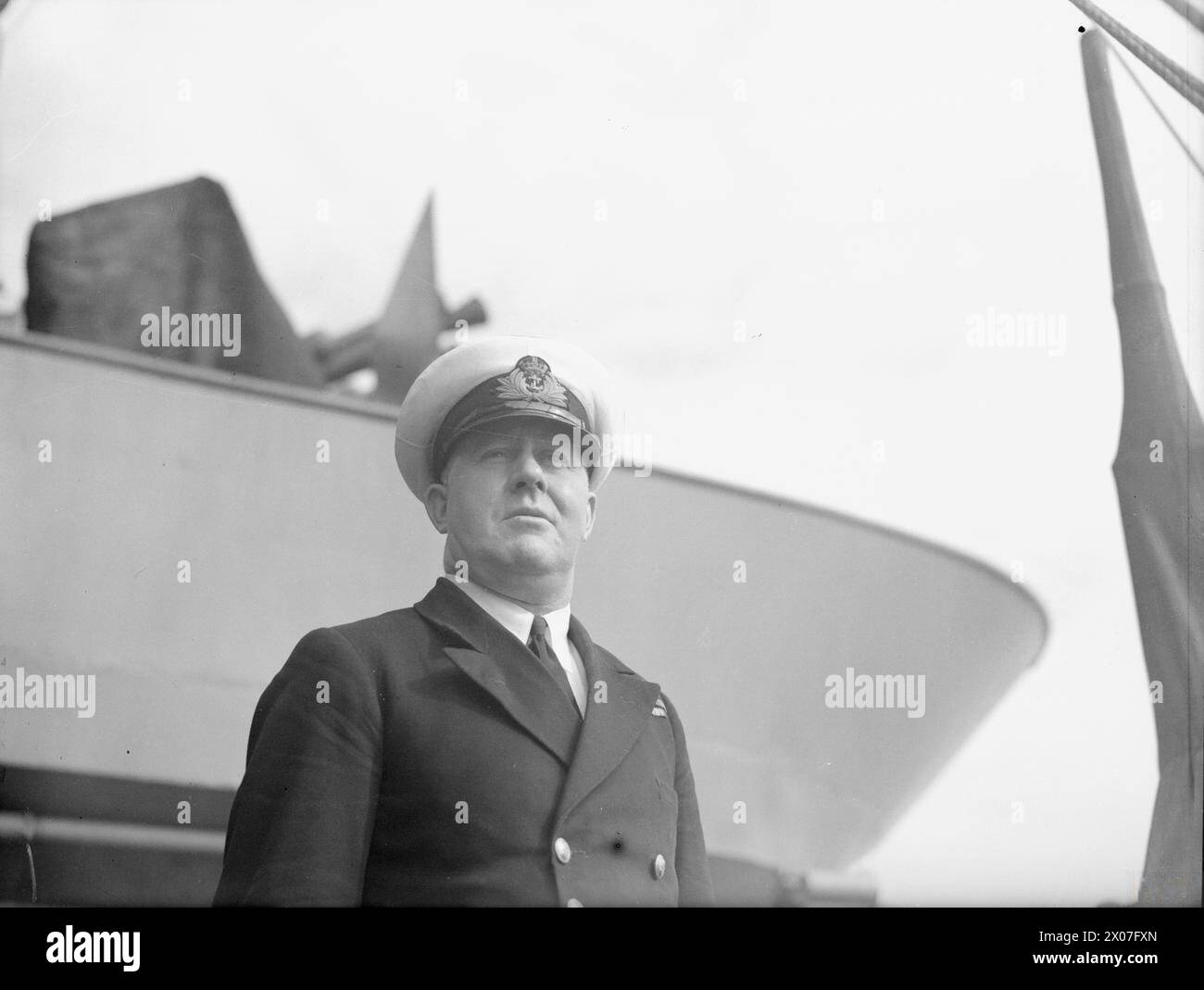 In July 1943 aboard HMS Rodney, Lieutenant W J C B Couzins, RN, oversaw ...