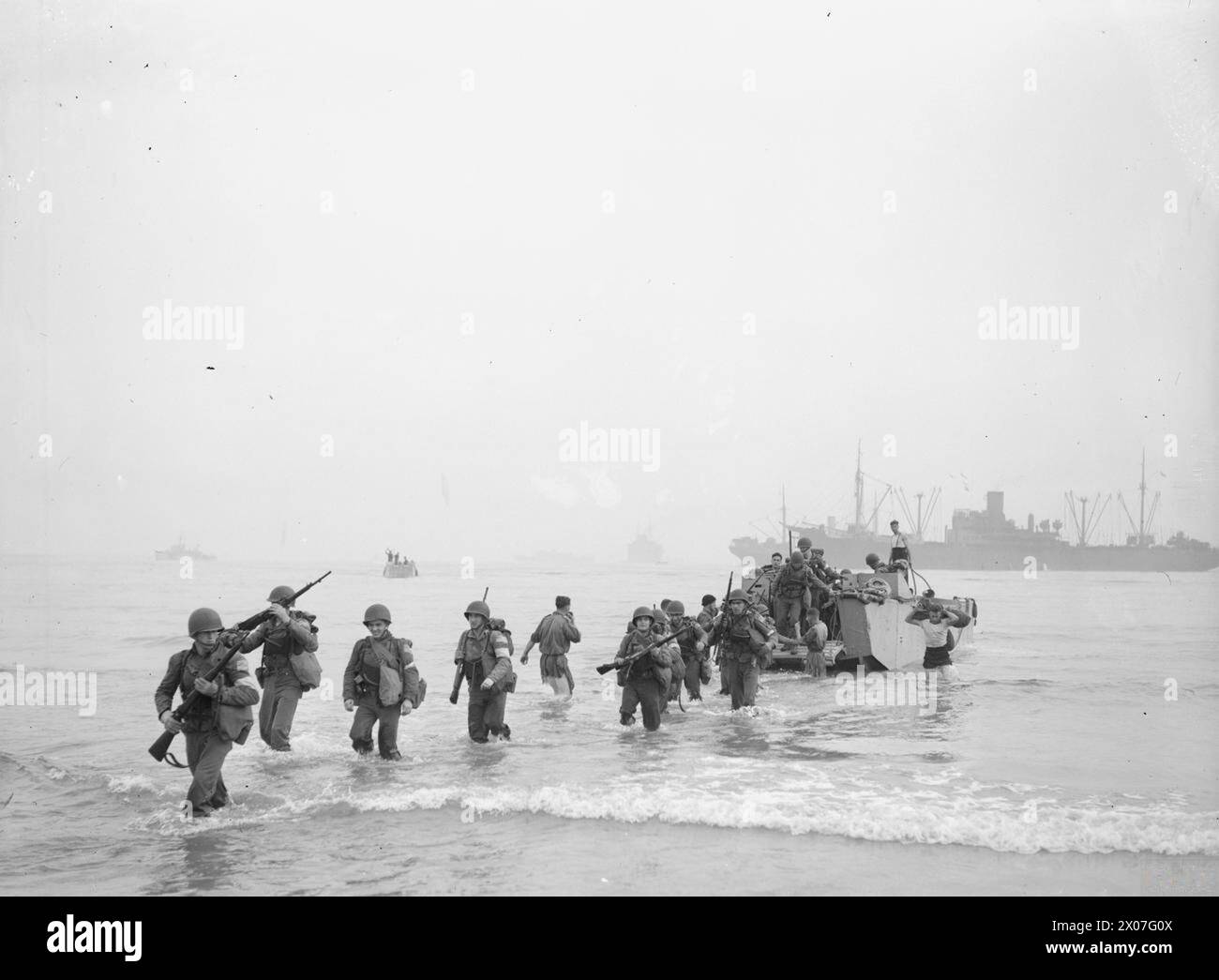 In November 1942, during North African operations, a 500-ship Allied ...
