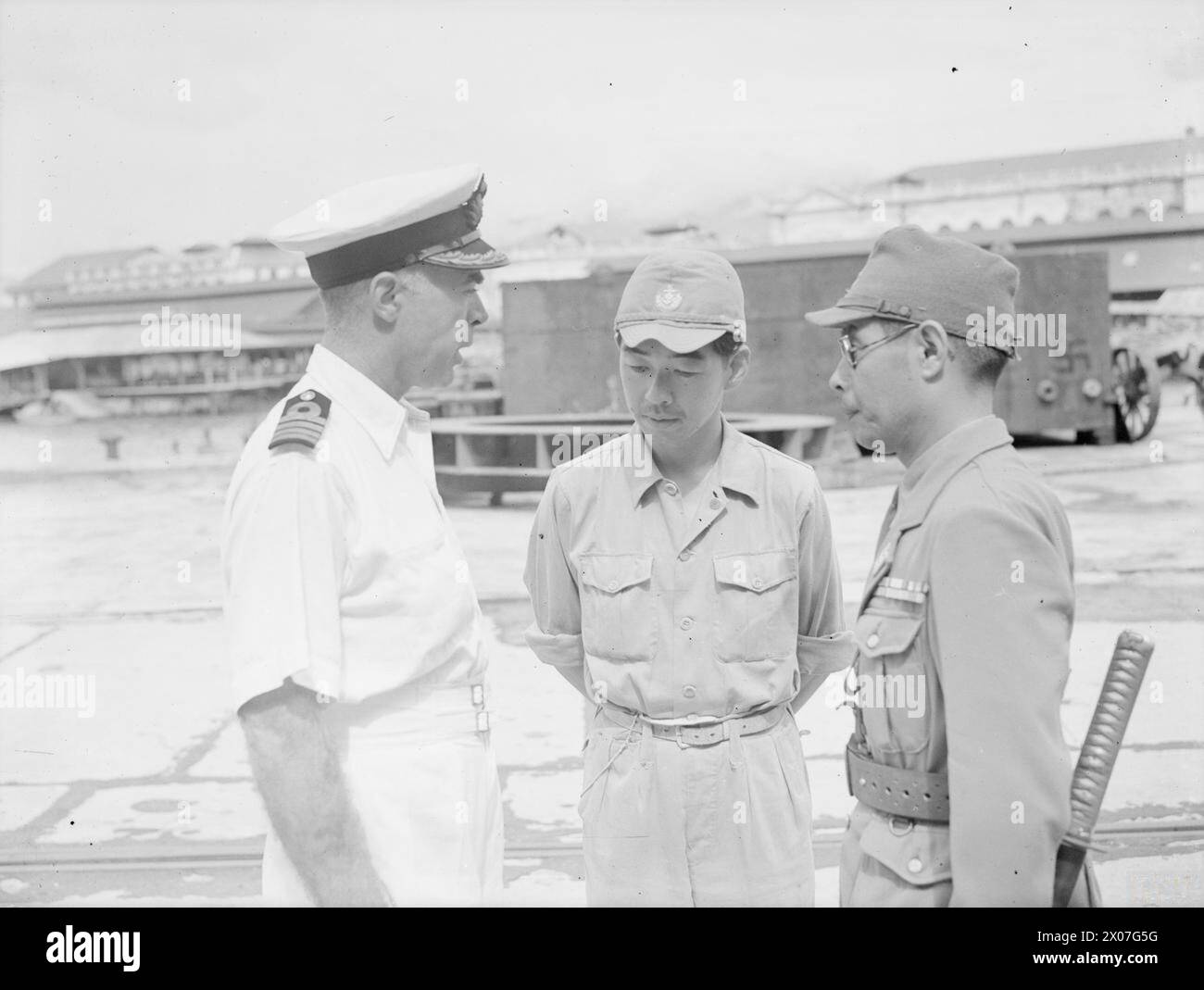 On 3 September 1945, Royal Marines took over the British Crown Colony ...