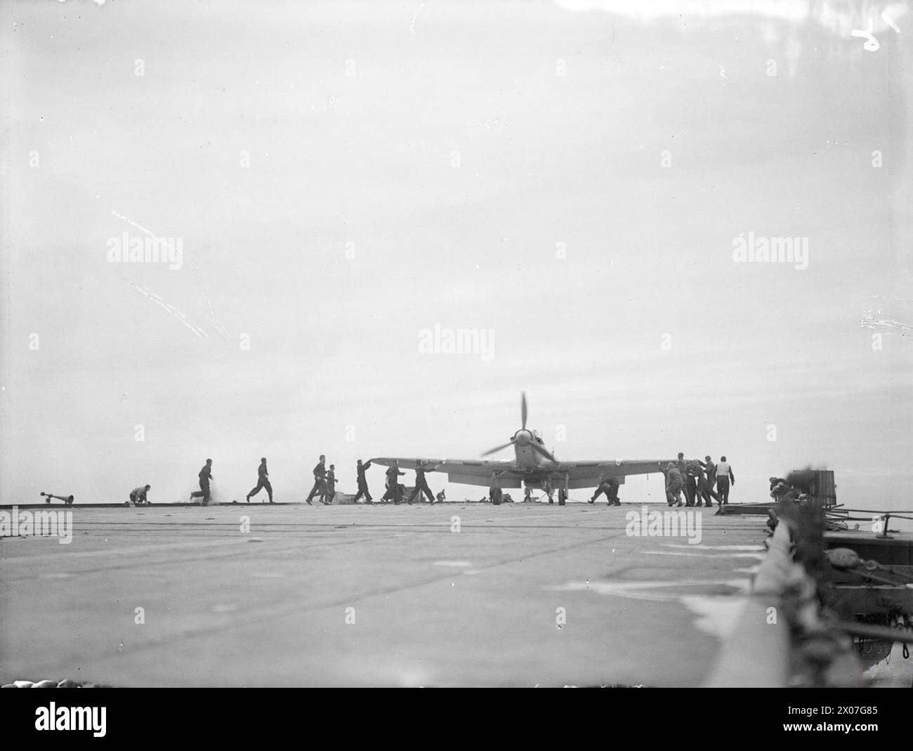 THE FLEET AIR ARM ON BOARD THE BRITISH CARRIER HMS ARGUS. 15, 16, AND ...