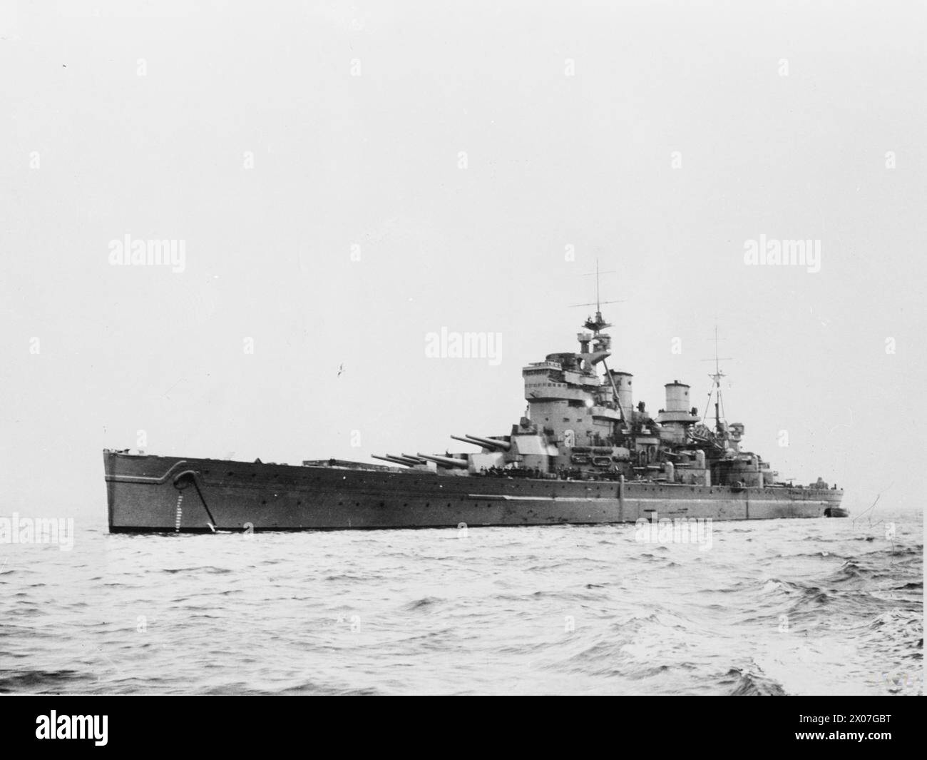 Hms king george v battleship hi-res stock photography and images - Alamy