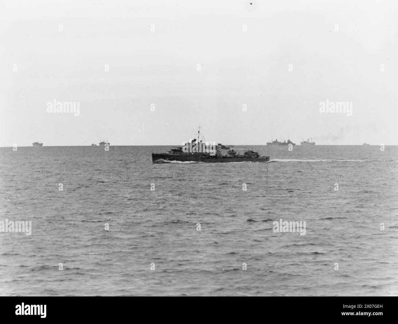 NAVAL FORCES COVERING THE PASSAGE OF CONVOYS THROUGH THE MEDITERRANEAN ...