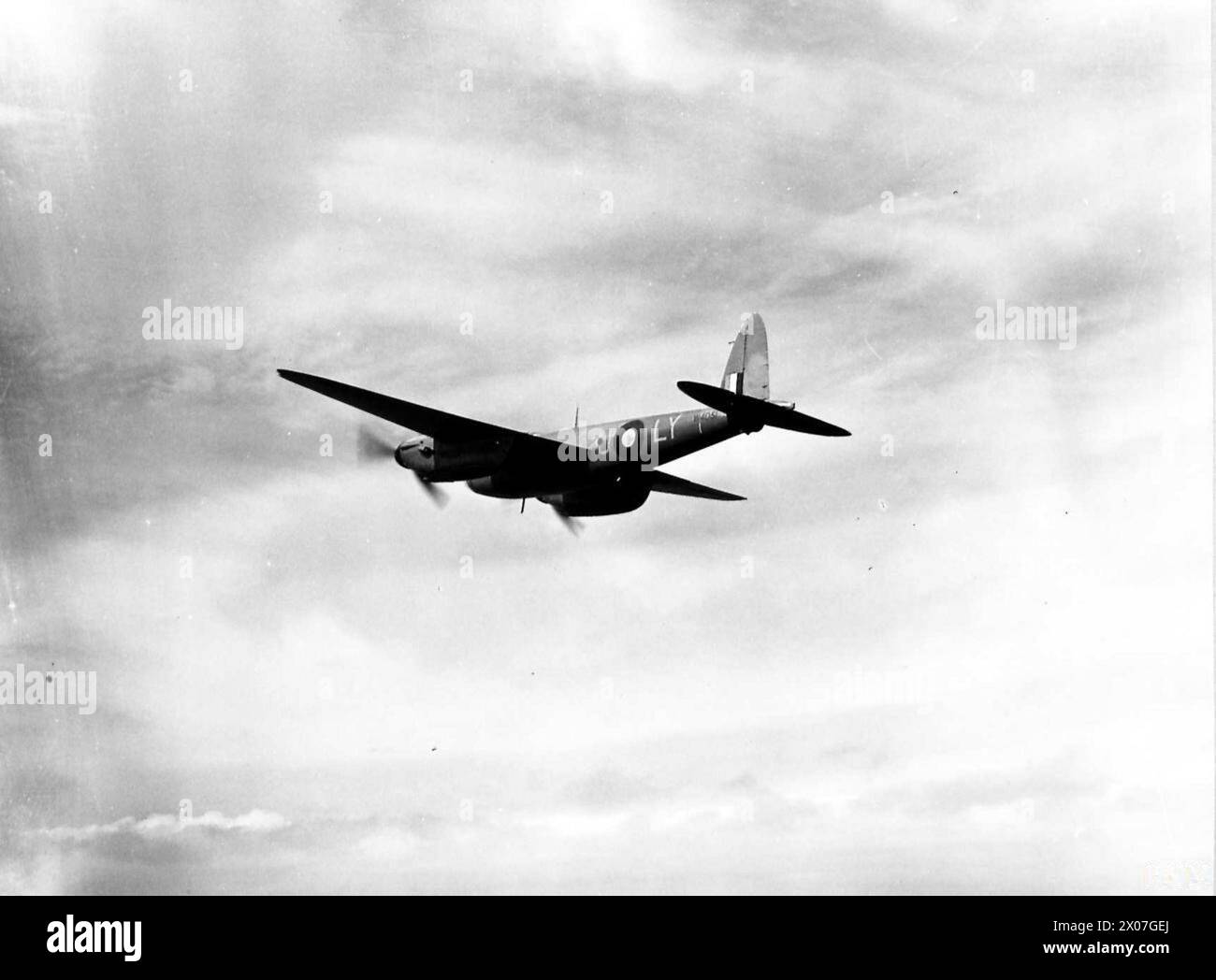 De Havilland Mosquito P.R. Mark I of No. 1 Photographic Reconnaissance ...