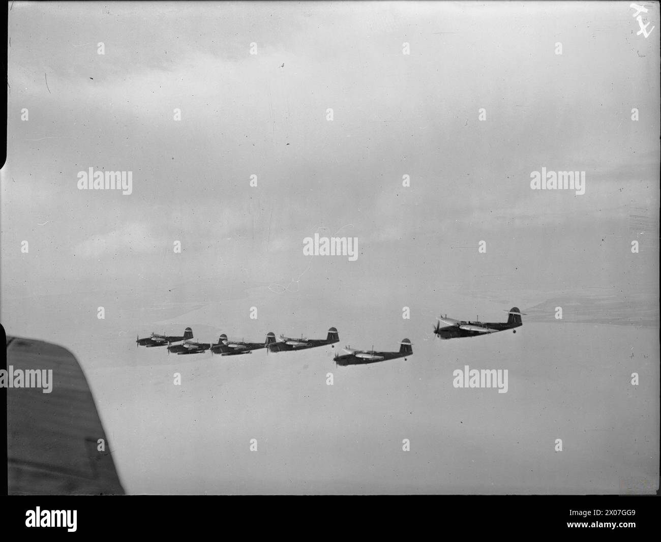 THE ROYAL NAVY DURING THE SECOND WORLD WAR - Six Fairey Barracuda ...