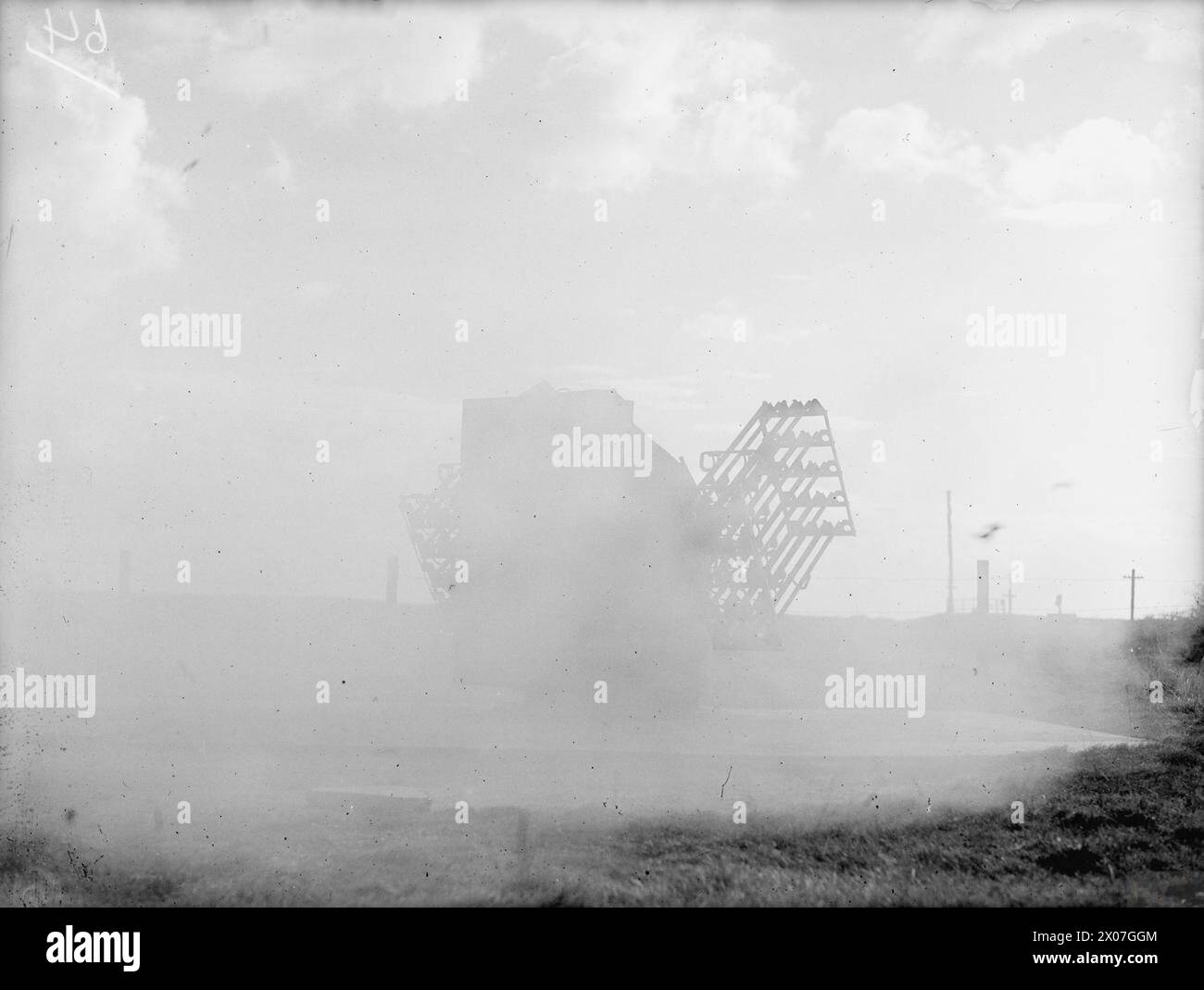 THE PILLAR BOX IN ACTION. 11 AND 12 NOVEMBER 1943, DEMS RANGES, CARDIFF ...